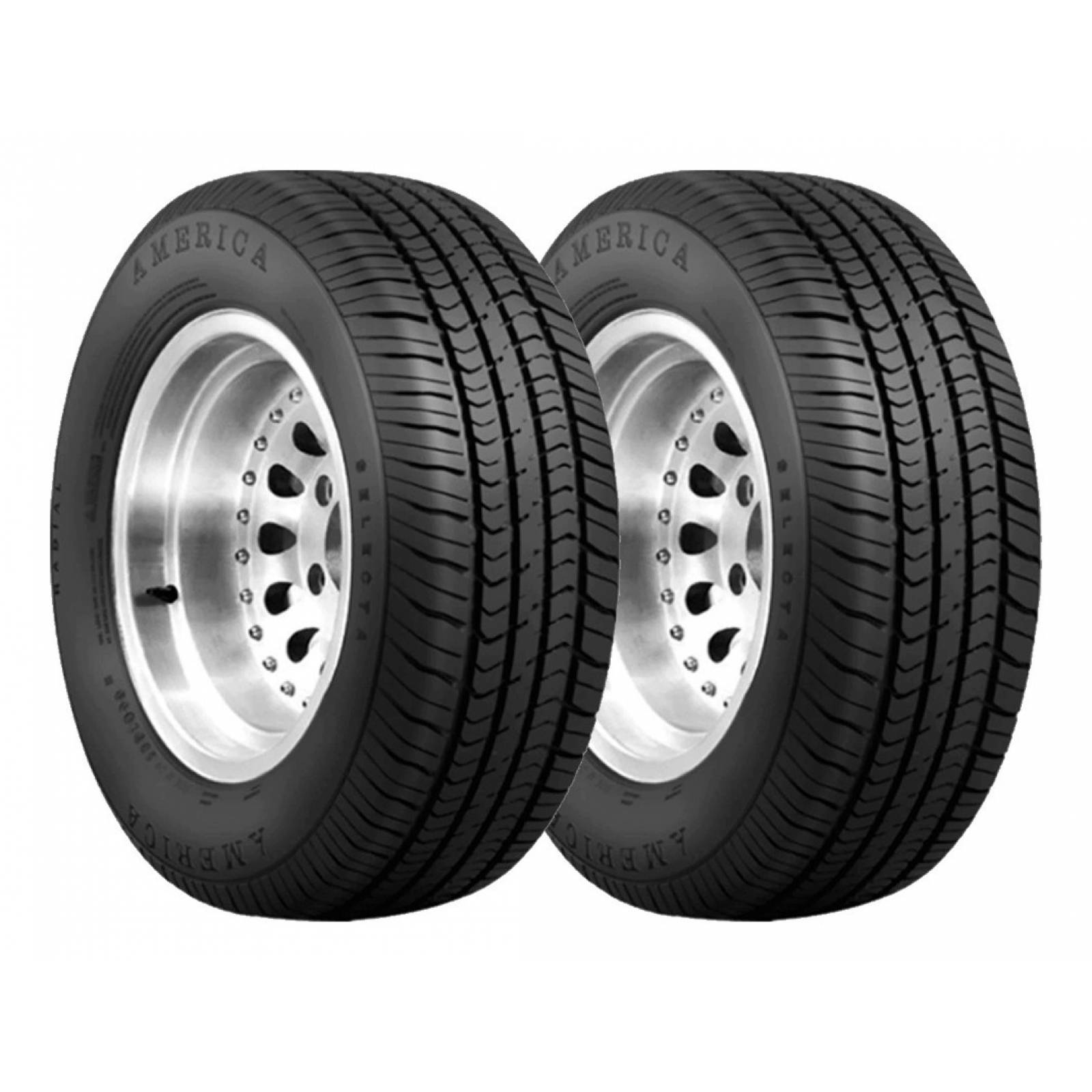 PAQUETE DE 2 LLANTAS 155/80R15 TORNEL AMERICA SELECTA 83S