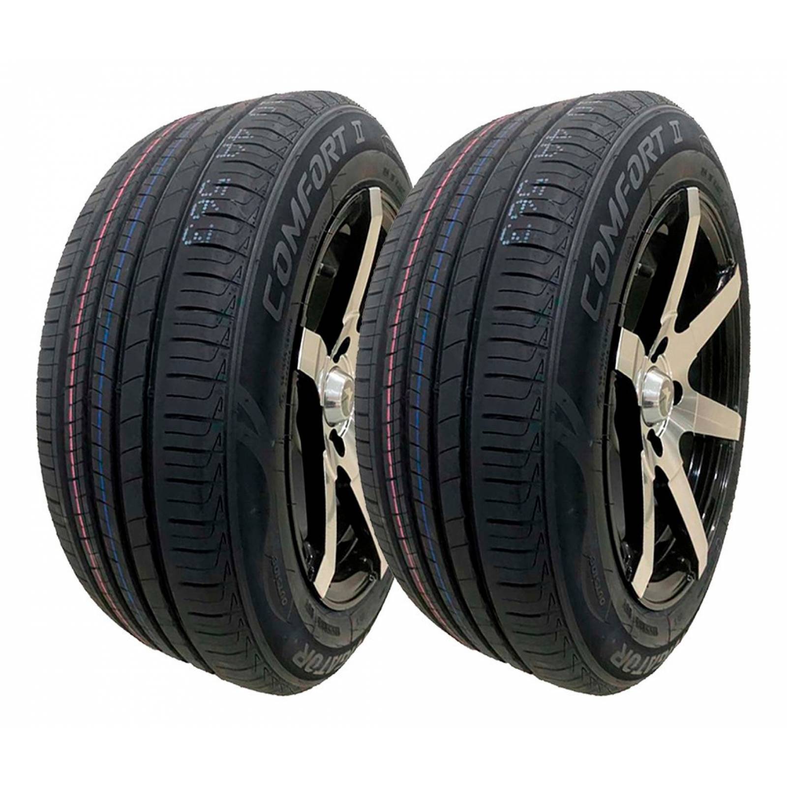 PAQUETE DE 2 LLANTAS 175/70R13 LANVIGATOR COMFORT II