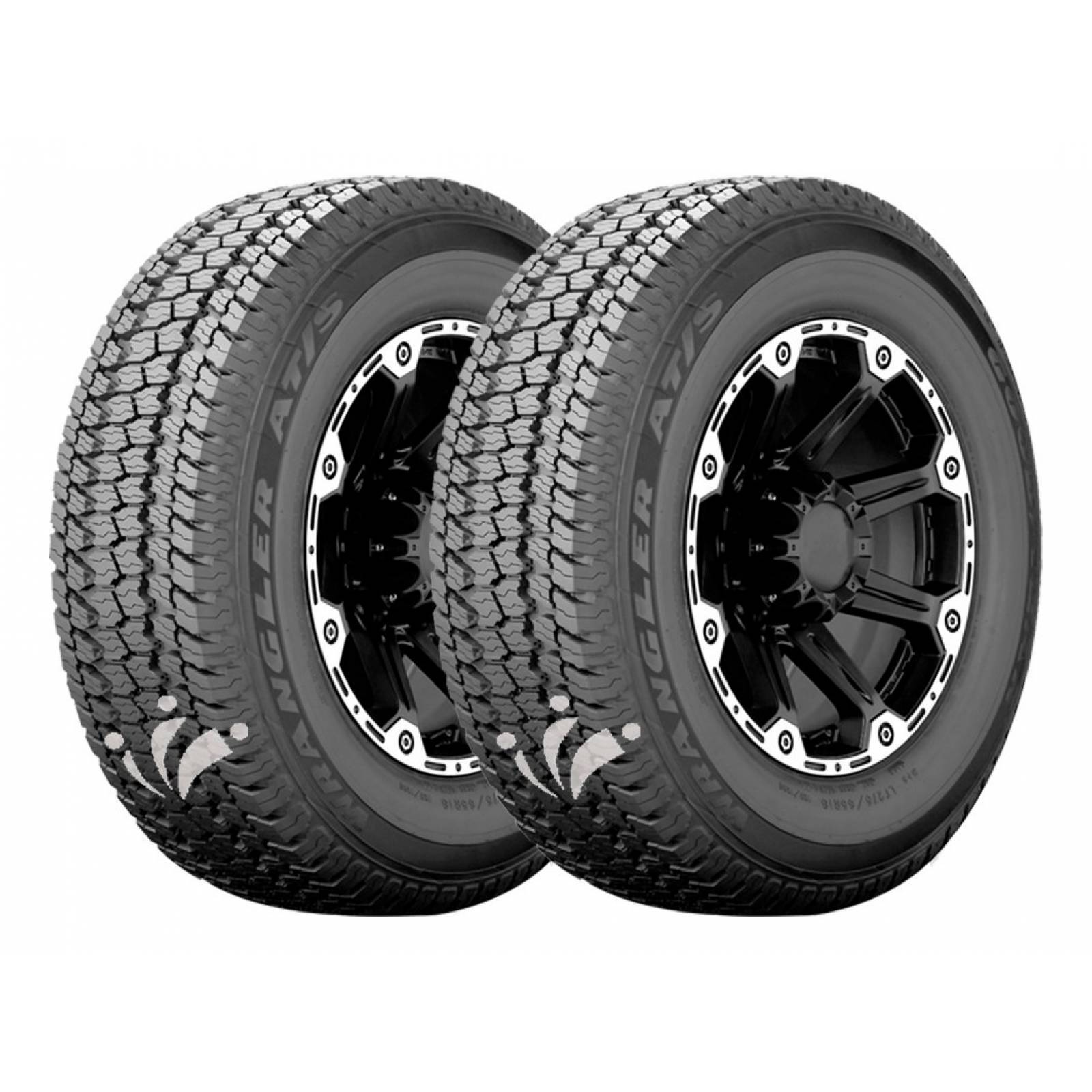 PAQUETE DE 2 LLANTAS 31X10.50R15 GOODYEAR WRANGLER AT/S 109S