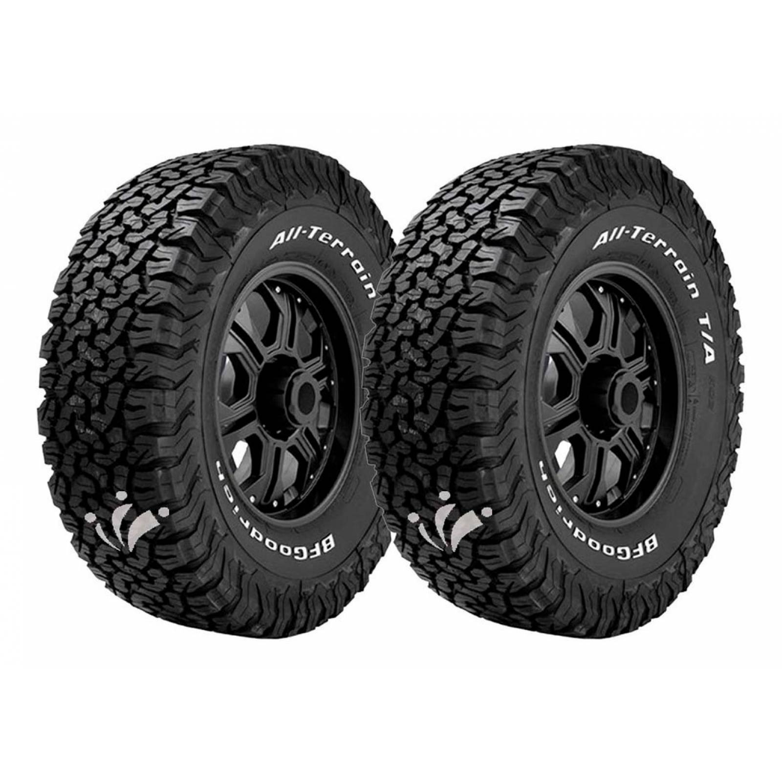 Paquete de 2 Llantas 31x10.50r15 Bf Goodrich All-terrain T/a Ko2 109s