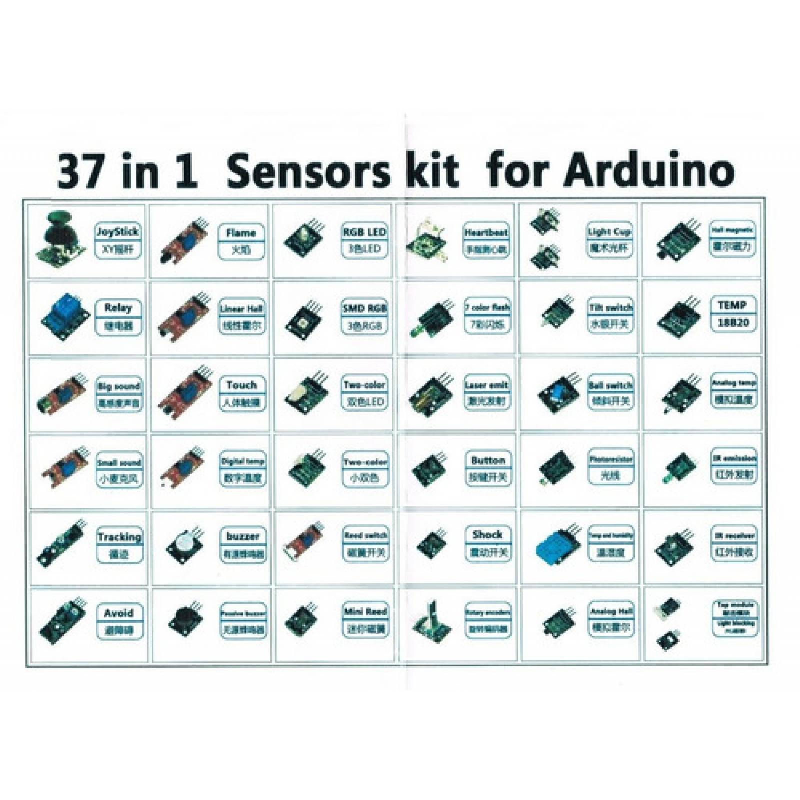 Kit Arduino 37 En 1