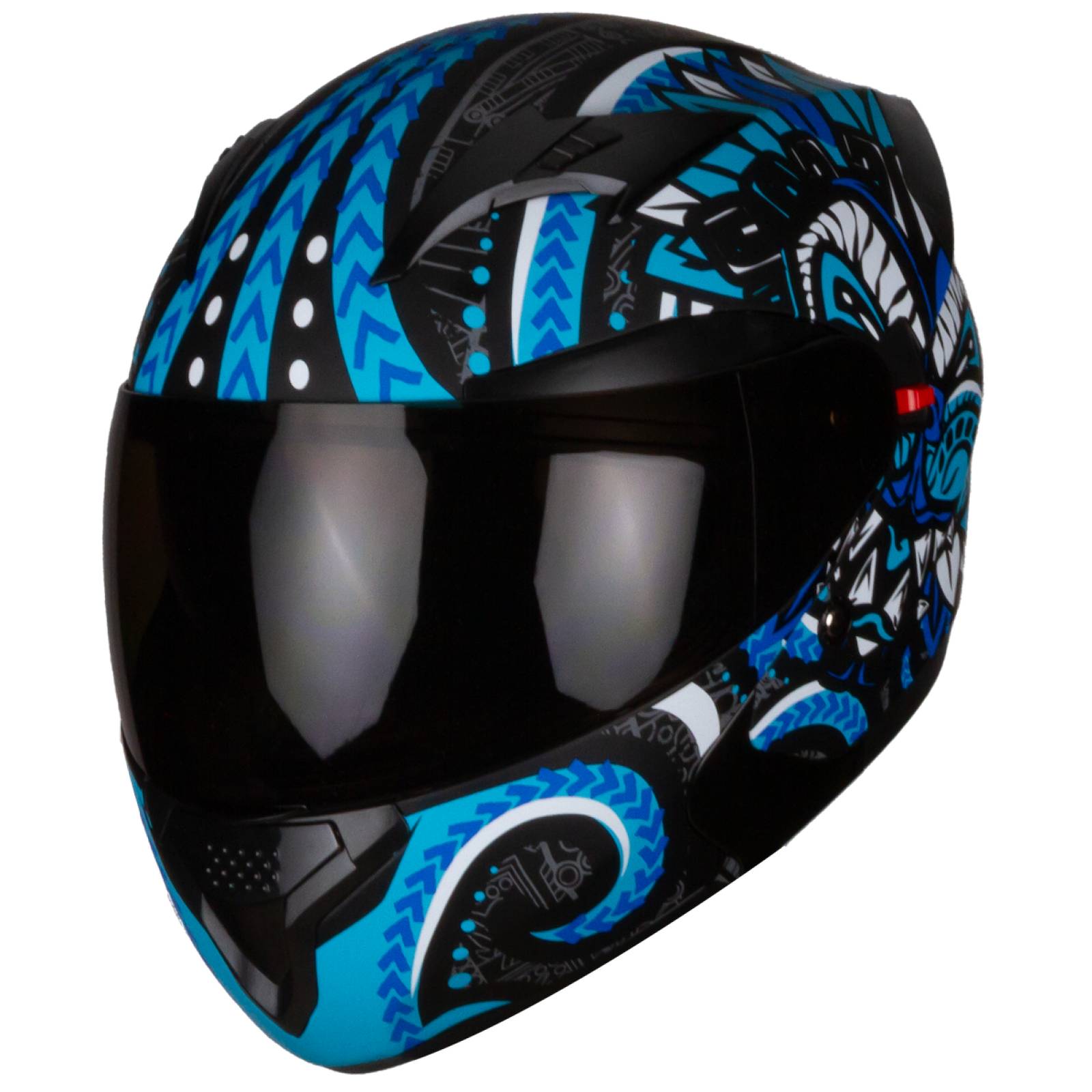 CASCO BULLDOG AZTEC AZUL md
