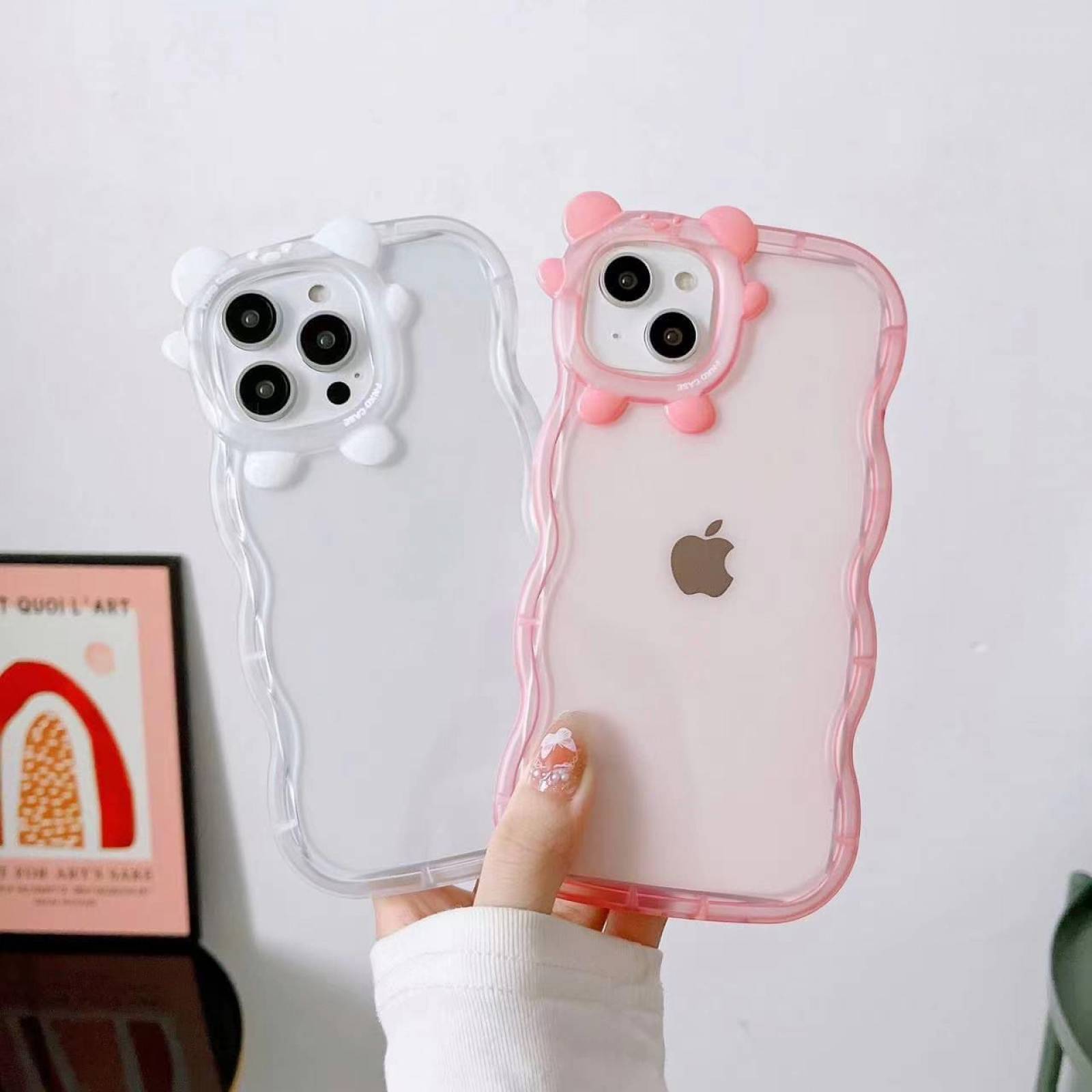Funda Uso Rudo Acrilico Traslucido Panda Case Para iPhone 12/12 Pro ...