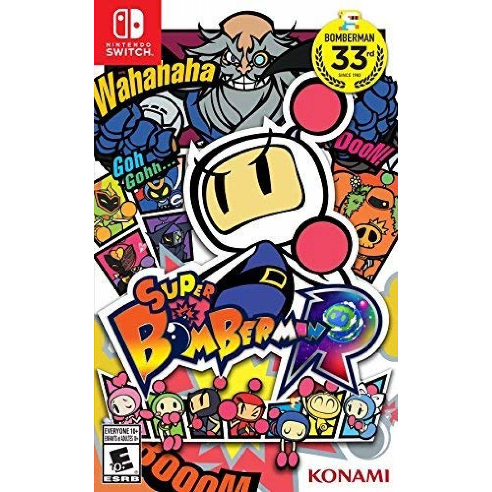 Videojuego Konami Super Bomberman R - Nintendo Switch
