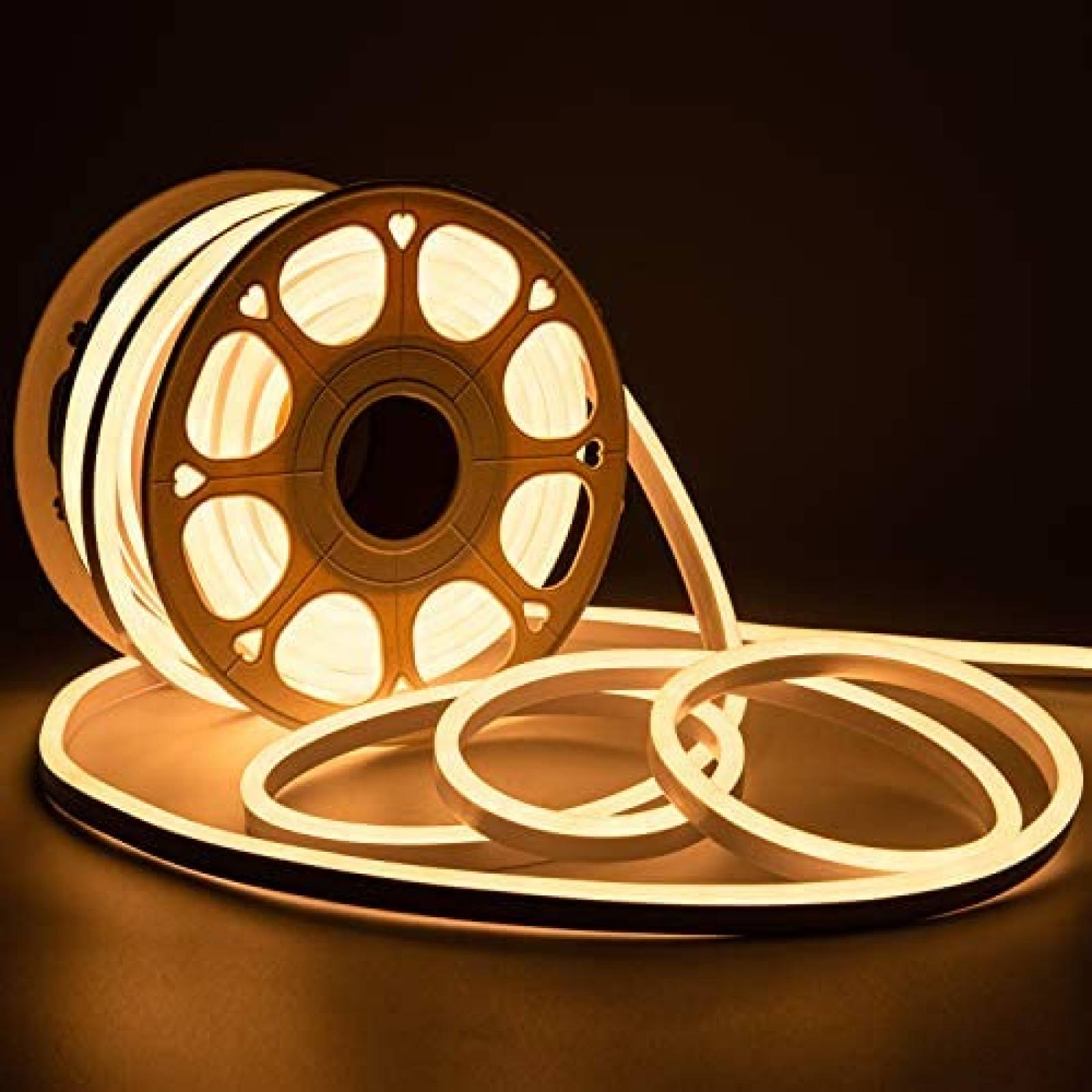 Luces LED Shine Decor Luz Amarilla 3000K 82FT 110V-120V