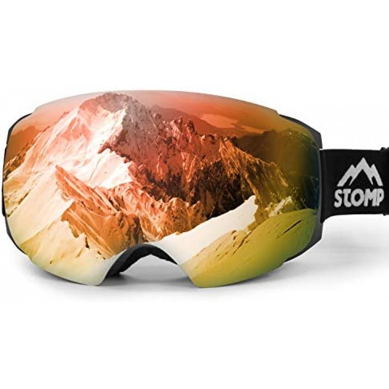 Lentes Deportivos Stomp Goggles para Esquiar -Naranja