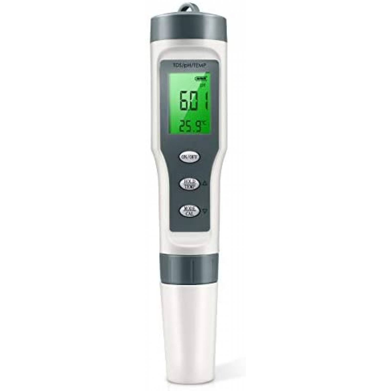 Medidor de PH PmoYoKo Digital 3 en 1 Automático -Blanco