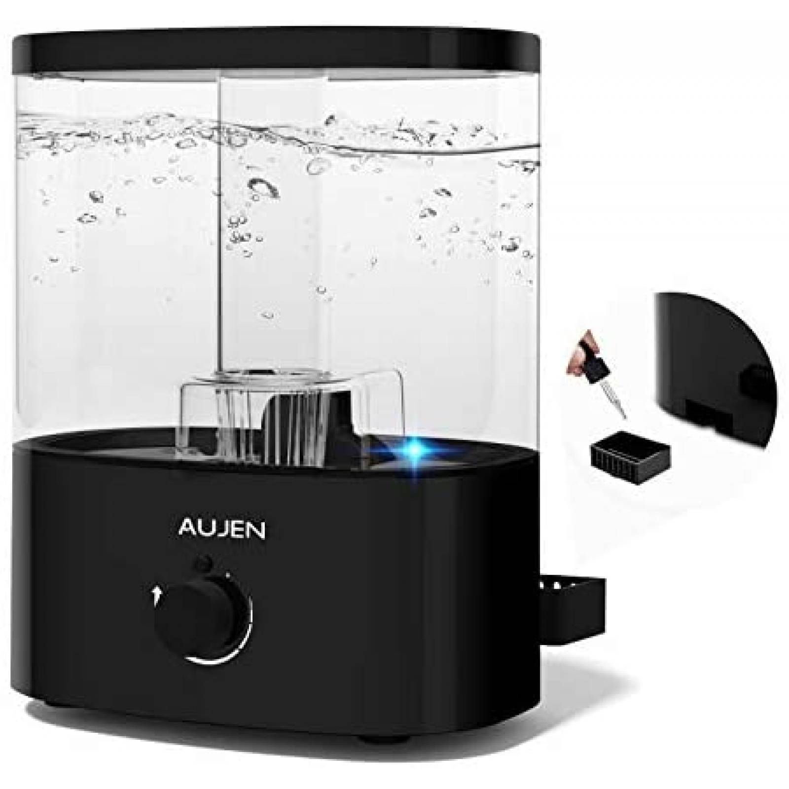 Humidificador Aujen Ultrasónico Capacidad de 5 Litros -Negro