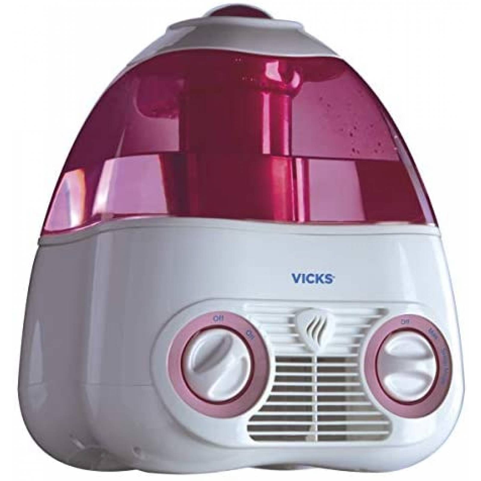 Mini Humidificador Vicks 1 Galón 2 Velocidades -Rosa
