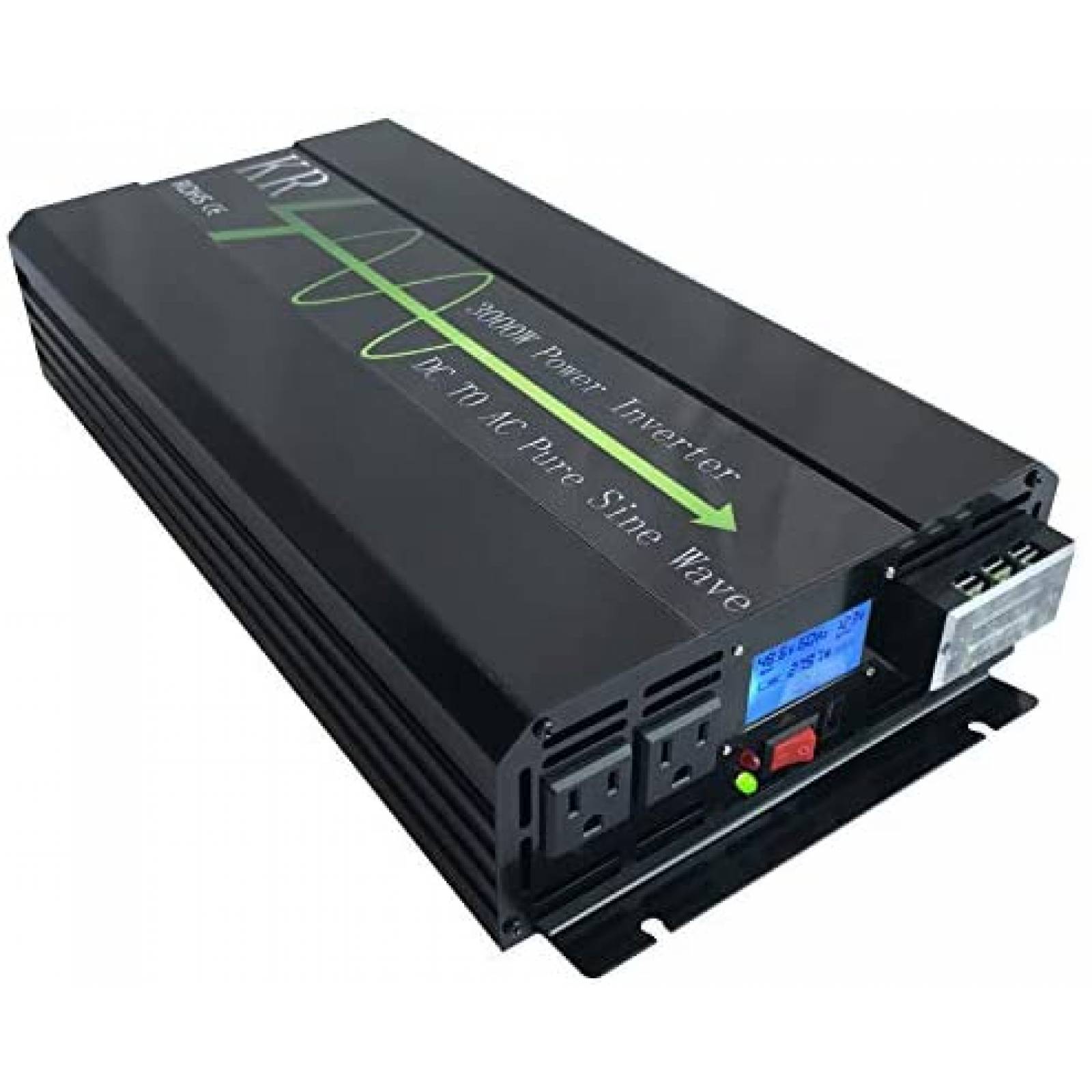 Transformador de Corriente KRXNY DC a AC de 3000 W con LCD