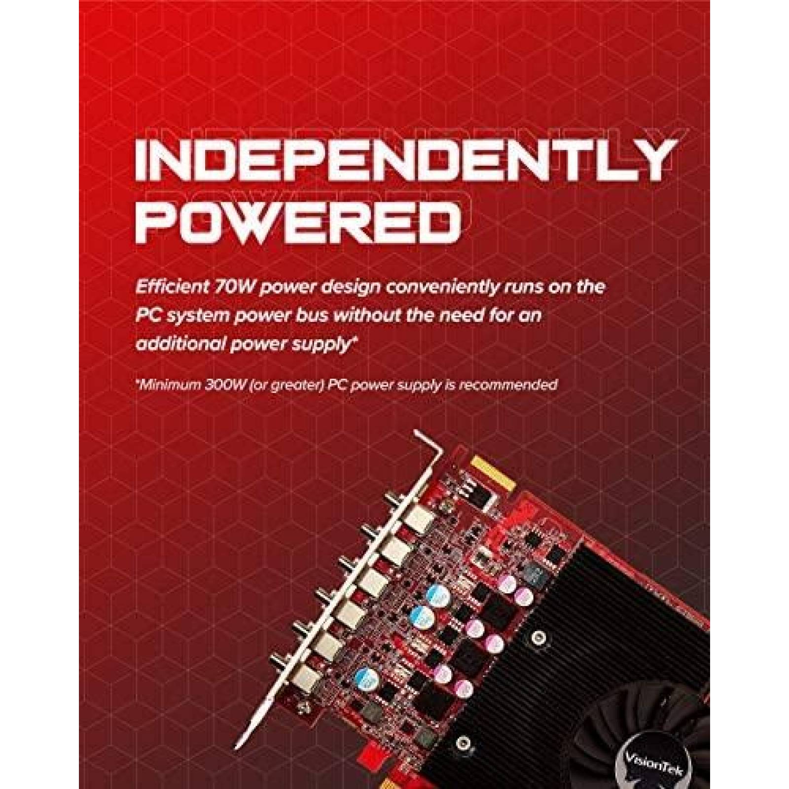 Tarjeta Grafica VisionTek Radeon HD 7750 2GB GDDR5 6 4k