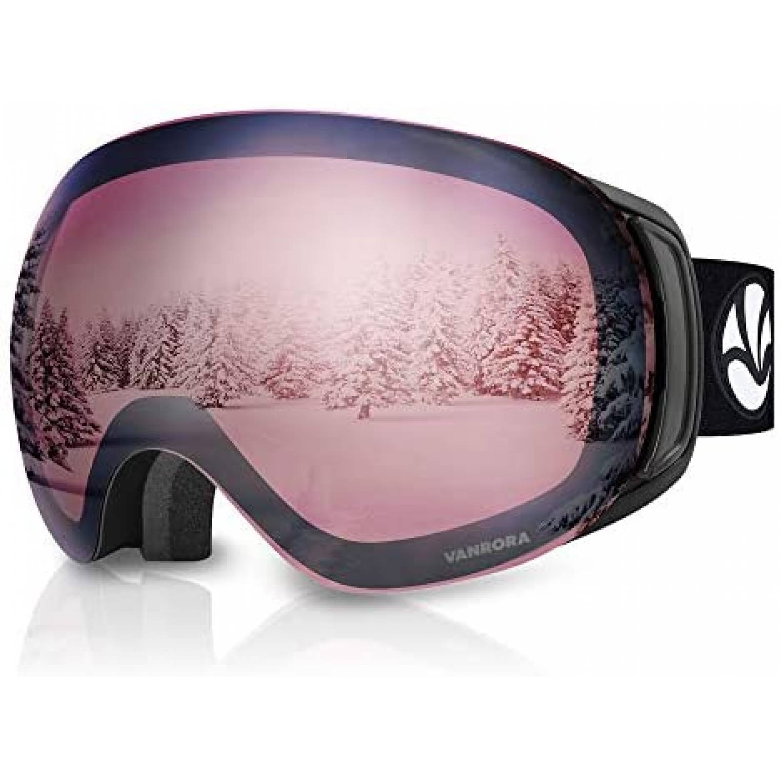 Lentes Deportivos VANRORA Goggles par Esquiar -Negro