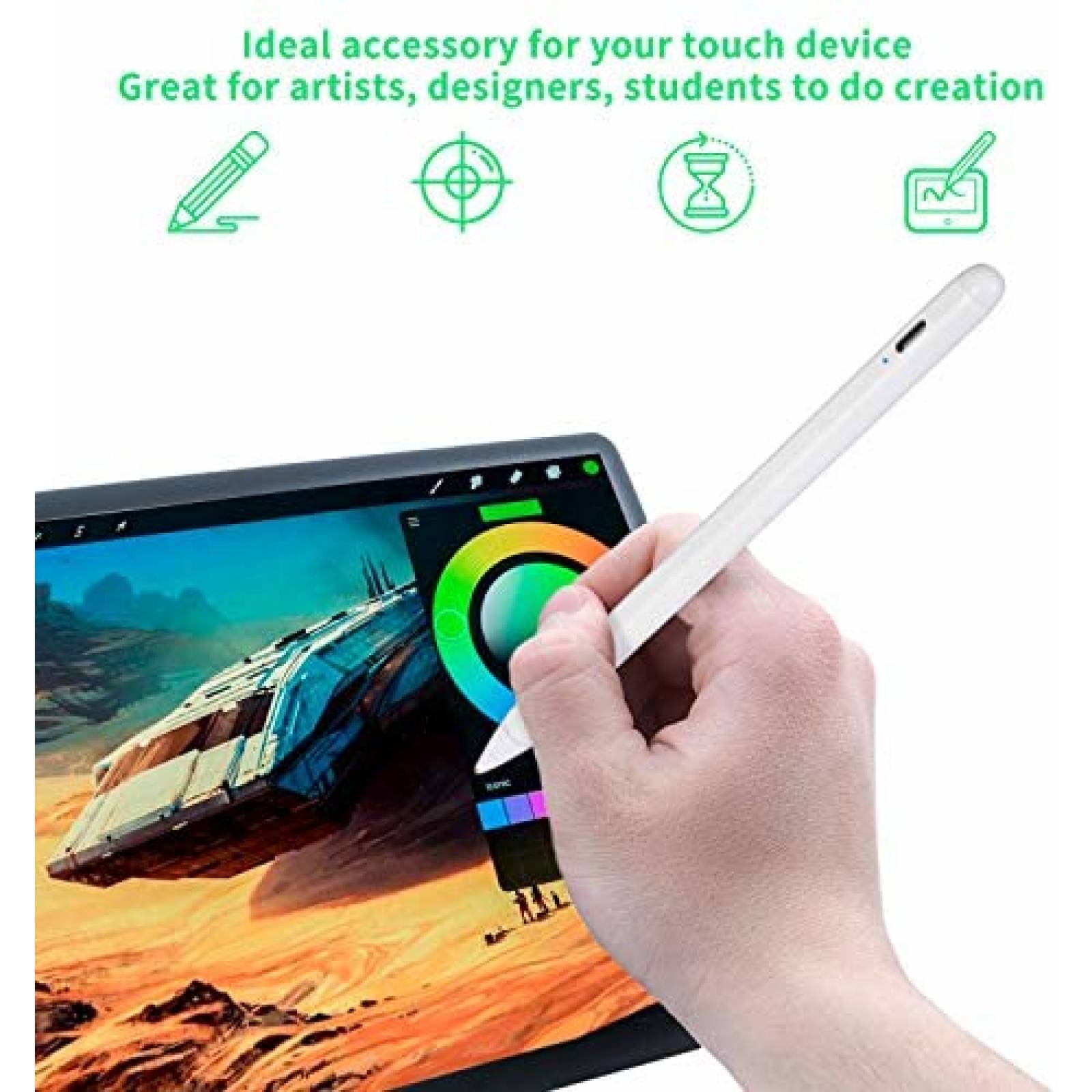 Pluma Stylus Bbata para HP Spectre X360 I7 -Blanco