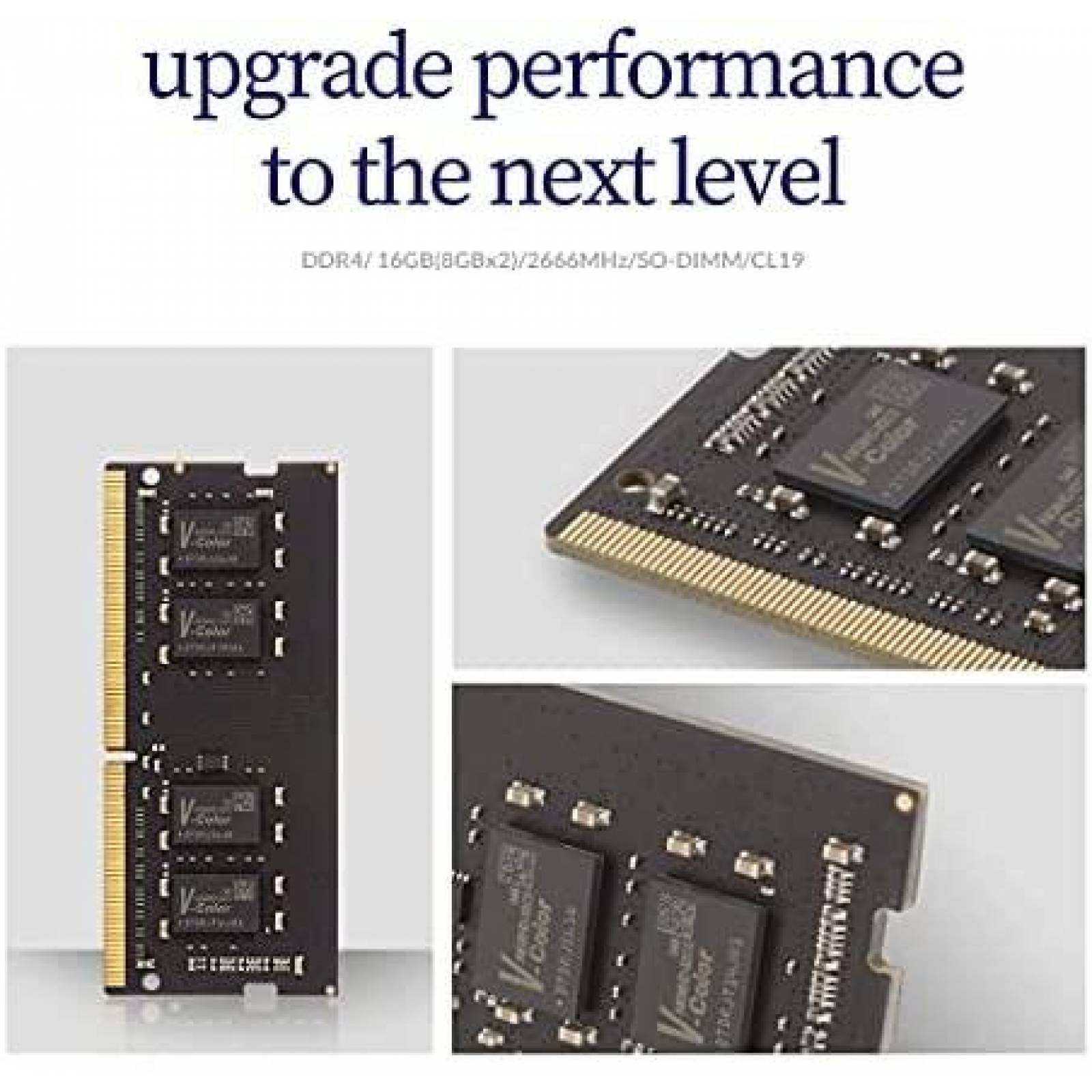 Memoria RAM V-Color 2 x 8 GB Hynix IC DDR4 2666MHz 260 Pines