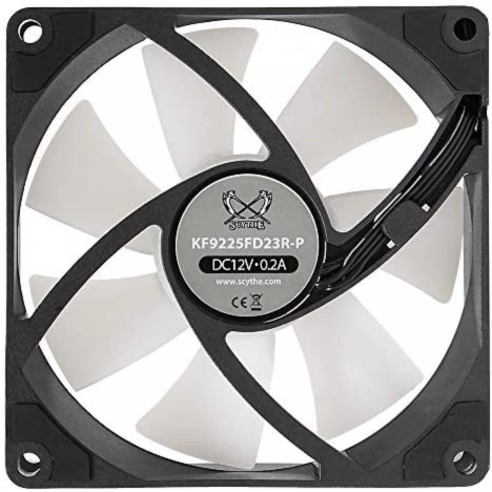 Caja de Ventilador SCYTHE Kaze Flex 92mm 300-2300 RPM -Negro
