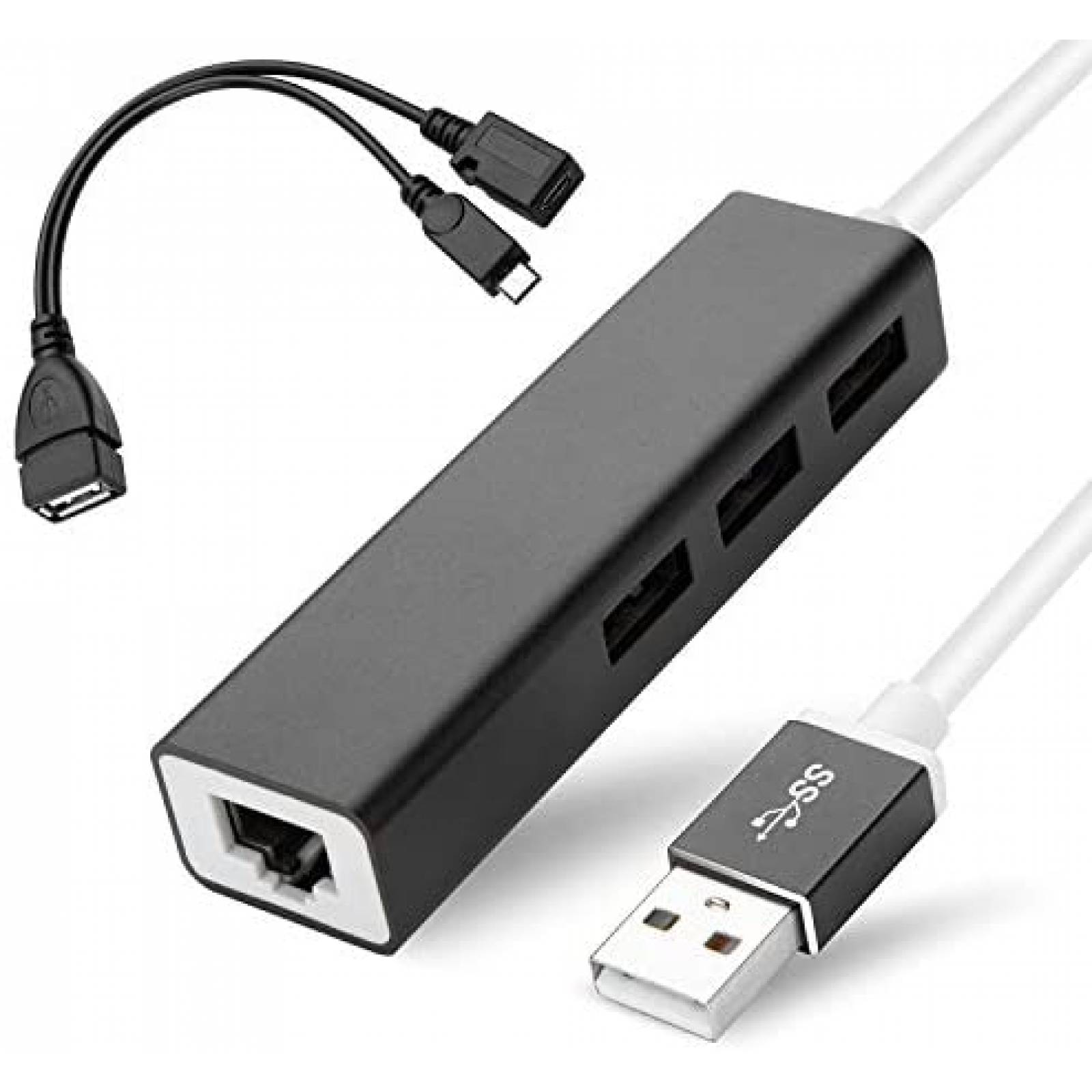 Adaptador Ethernet Smays SMAYS-OTGCABLE-LAN-ADAPTER Stick