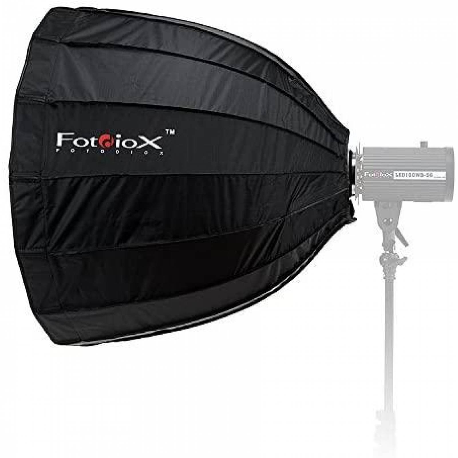 Softbox parabolico Fotodiox EZ-Pro de 28" plegable -Negro