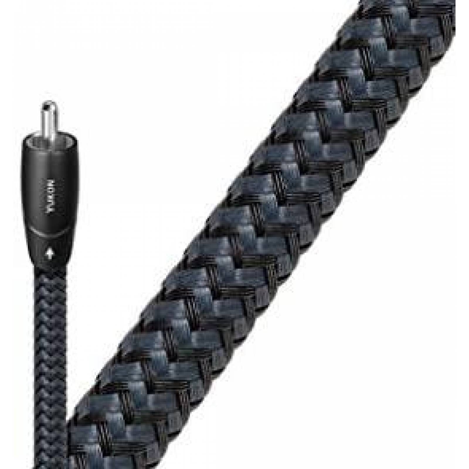 Cable RCA AudioQuest Yukon 1m Polietileno Conductor -Negro