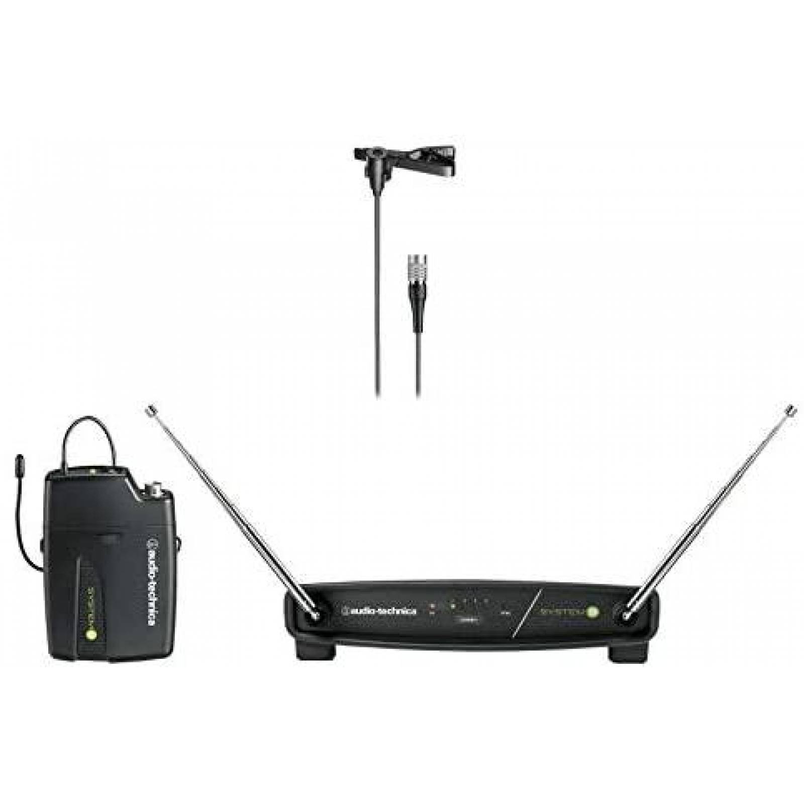 Sistema microfono Audio-Technica atw-901 9 VHF -Negro