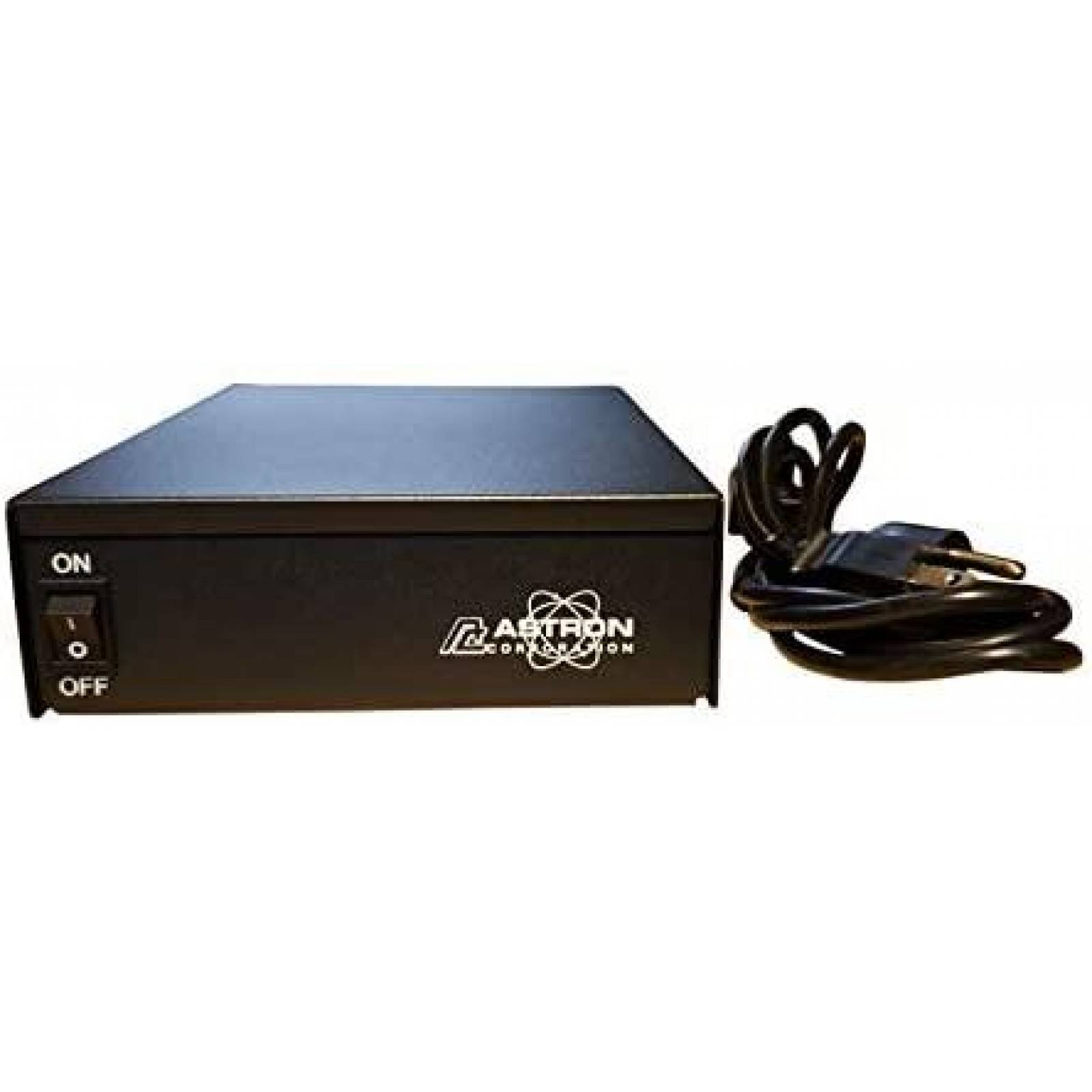 Conmutador Astron SS18 15 Amp continuo 13.8 VDC salida Negro
