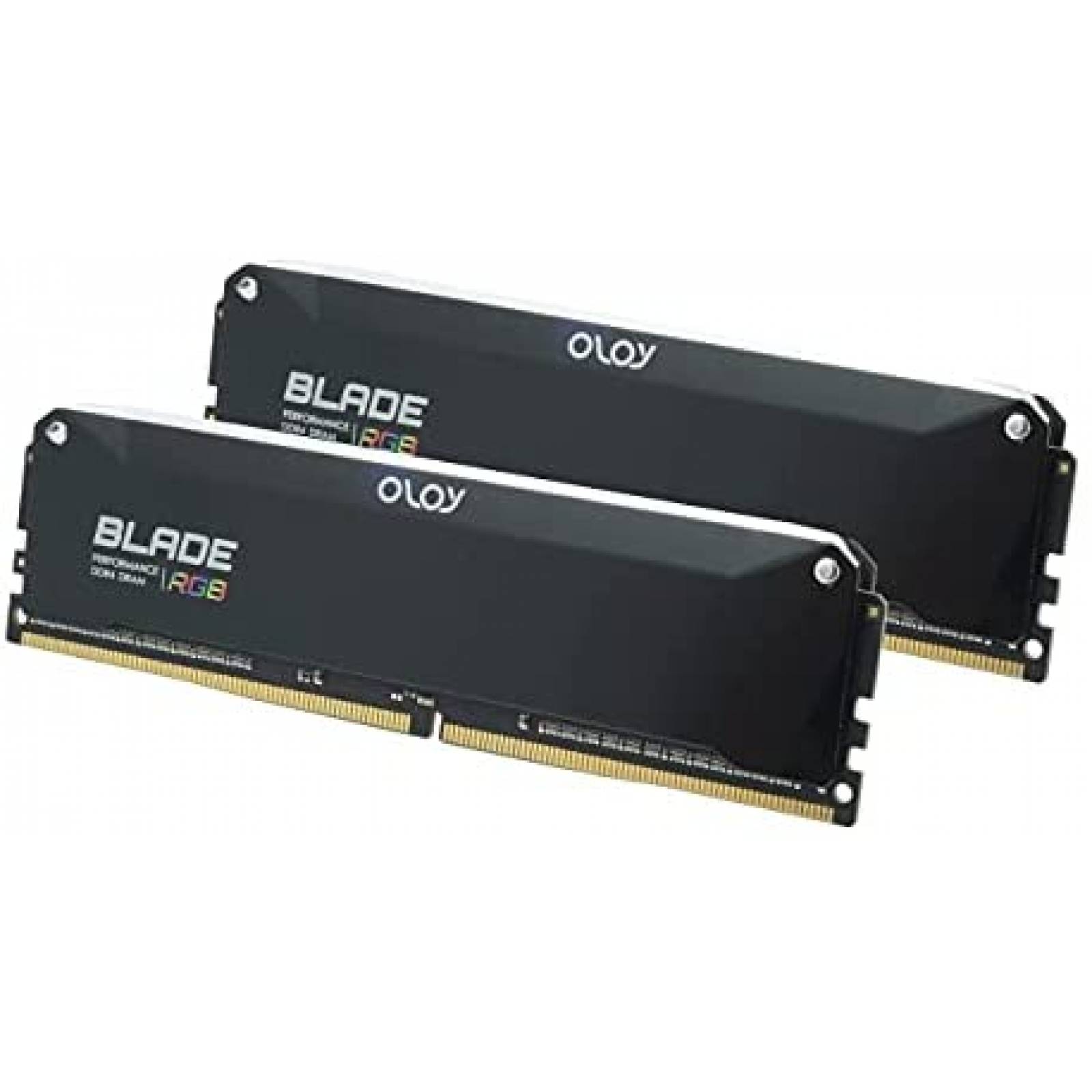 Memoria OLOy Blade Aura Sync DDR4 RAM 16GB (2x8GB) -Negro