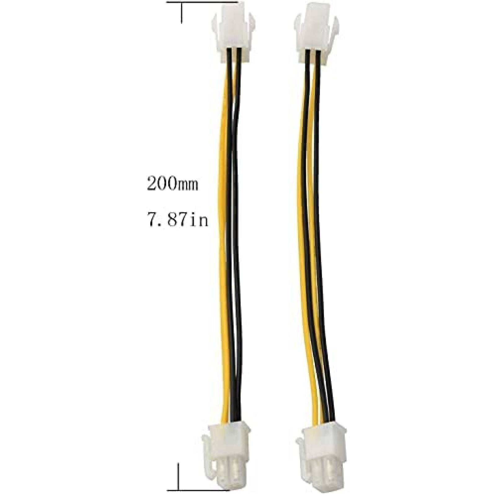 Cable Adaptador Longdex 4pzs 4 Pin ATX Macho A 4 Pin Hembra