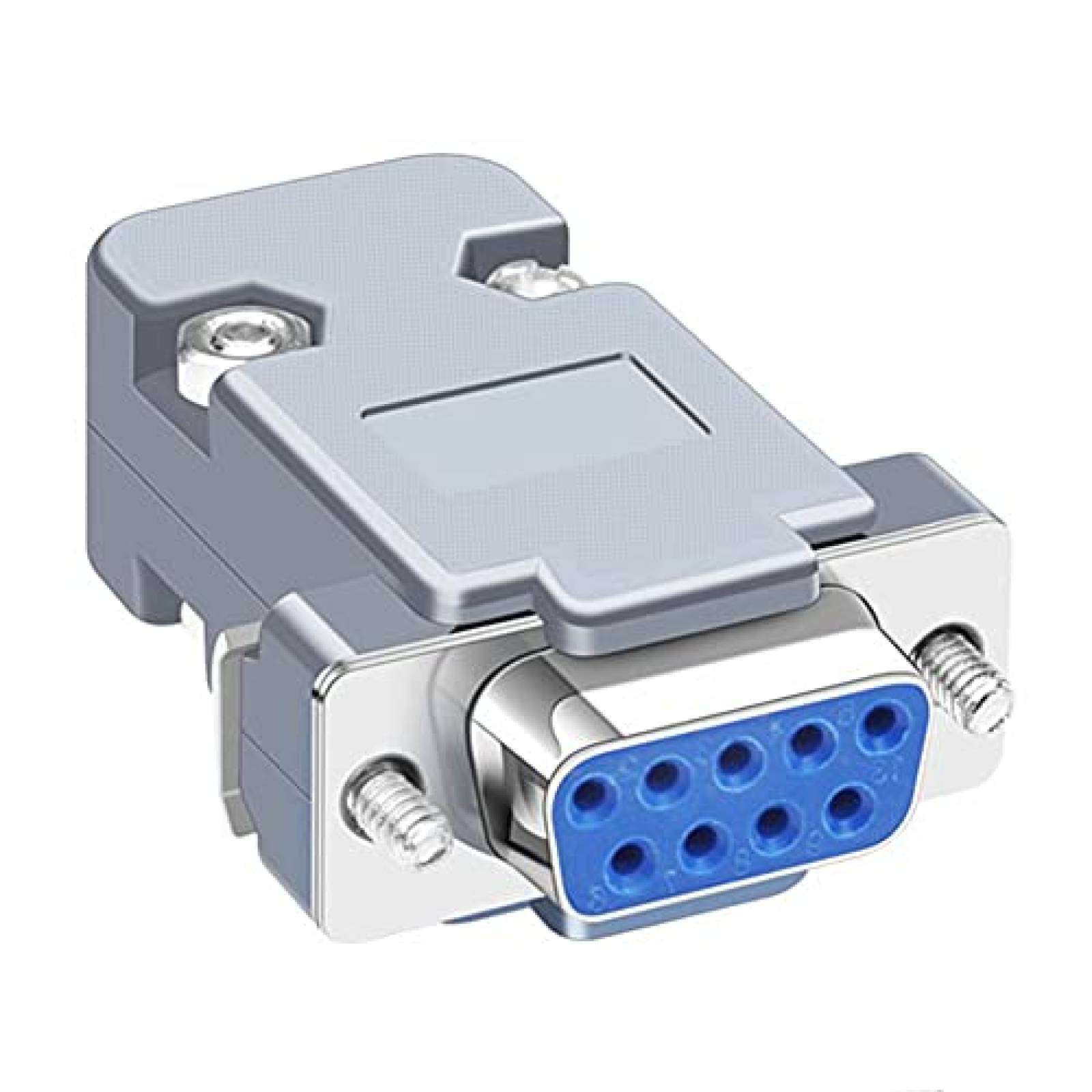 Conectores para Cable ANMBEST DB9 20pzas de 9 Pines -Gris