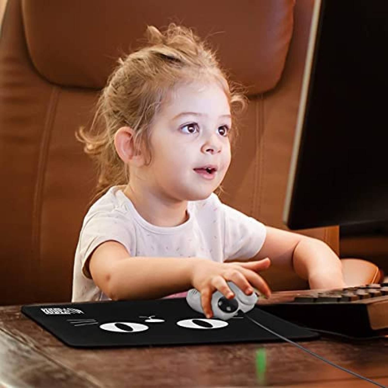 MousePad SOON GO Gato Niños Computador Caucho -Negro