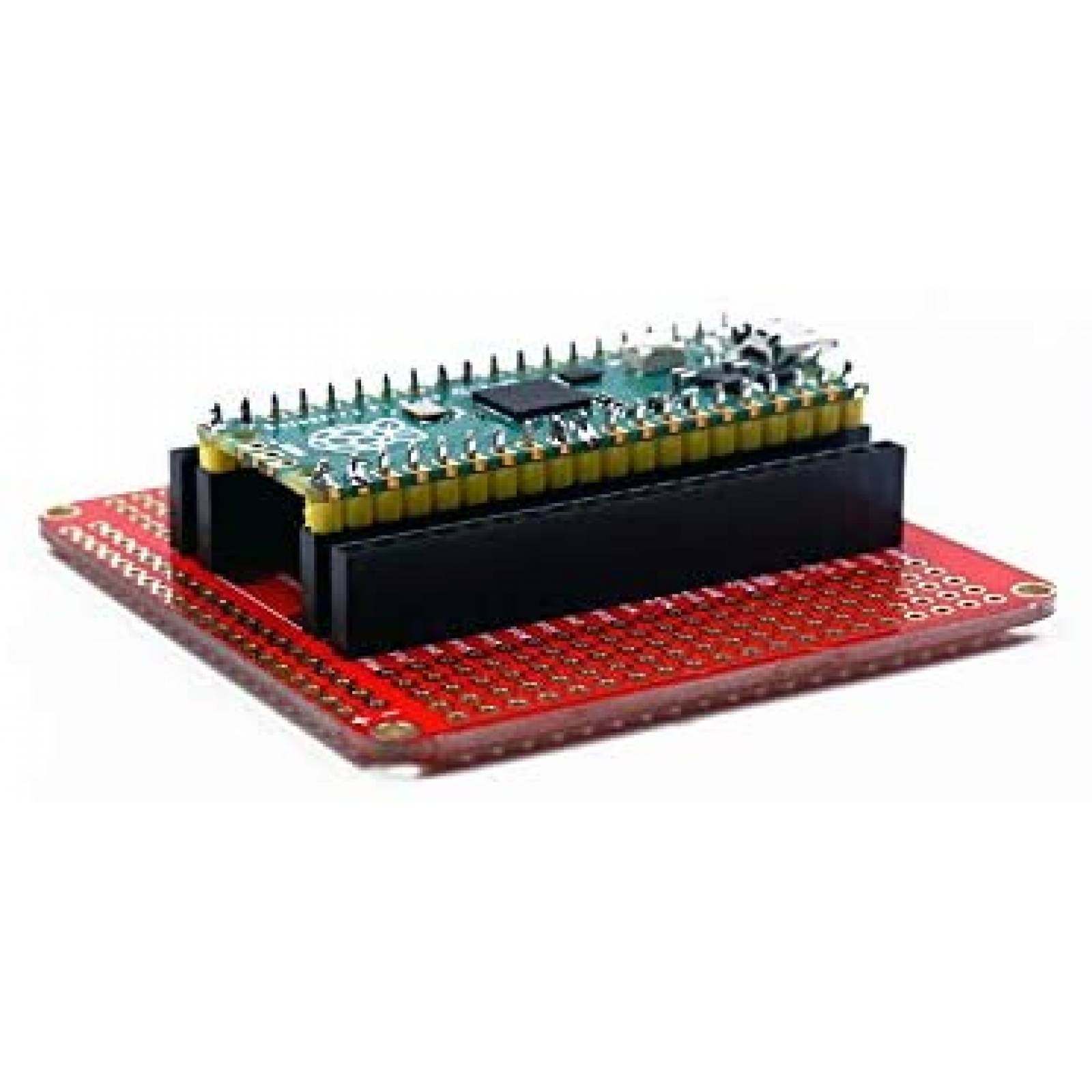 PCB placa de expansion Treedix para Raspberry PI PICO -Rojo