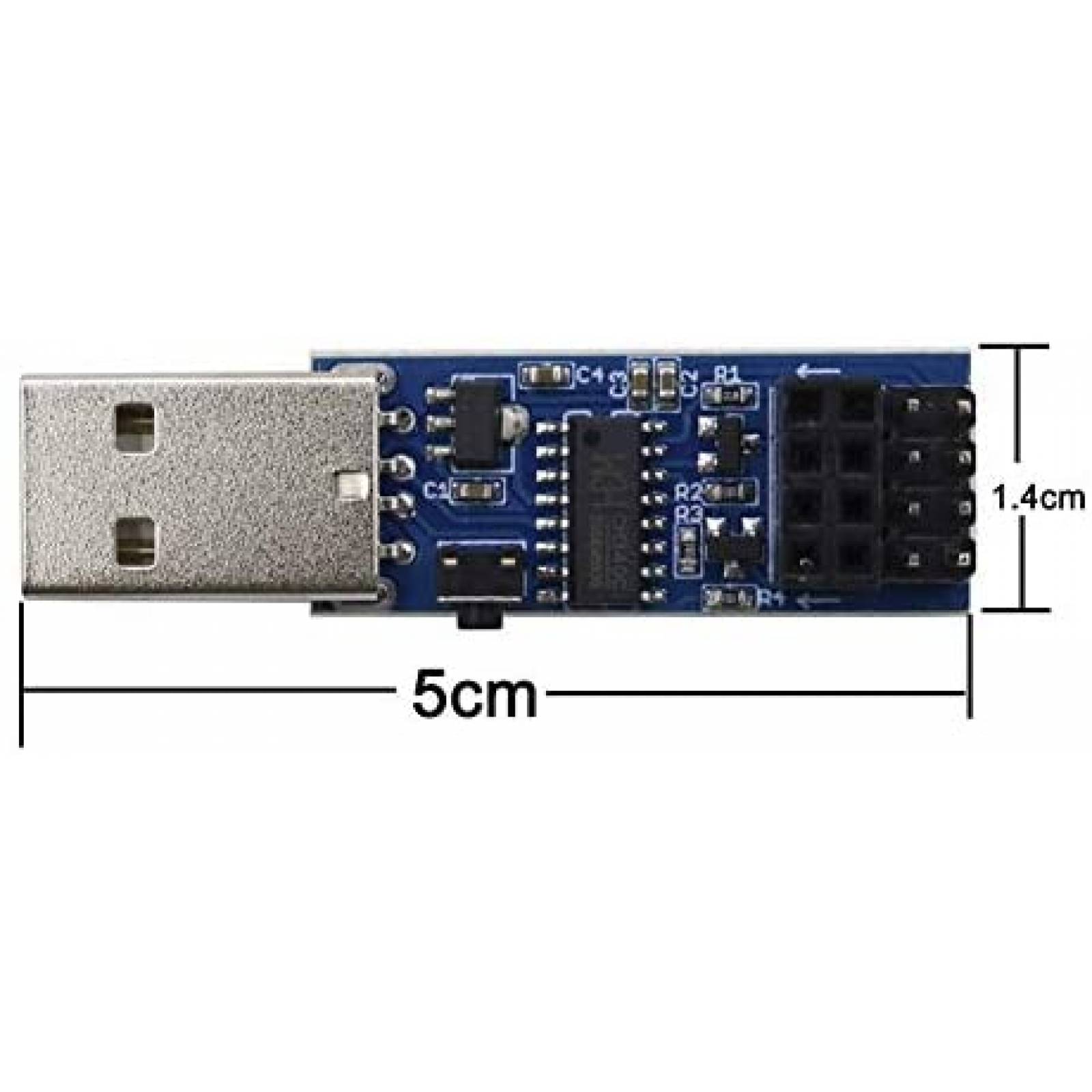 Adaptador Serial Stemedu USB a ESP8266 2 Pzs -Azul