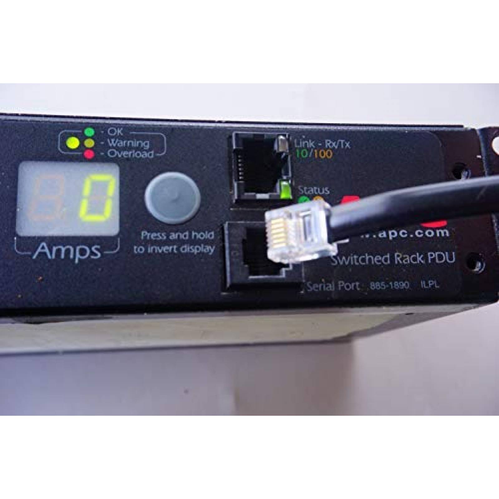 Cable USB KonnectIT Ethernet a USB para APC UPS 940 -Negro