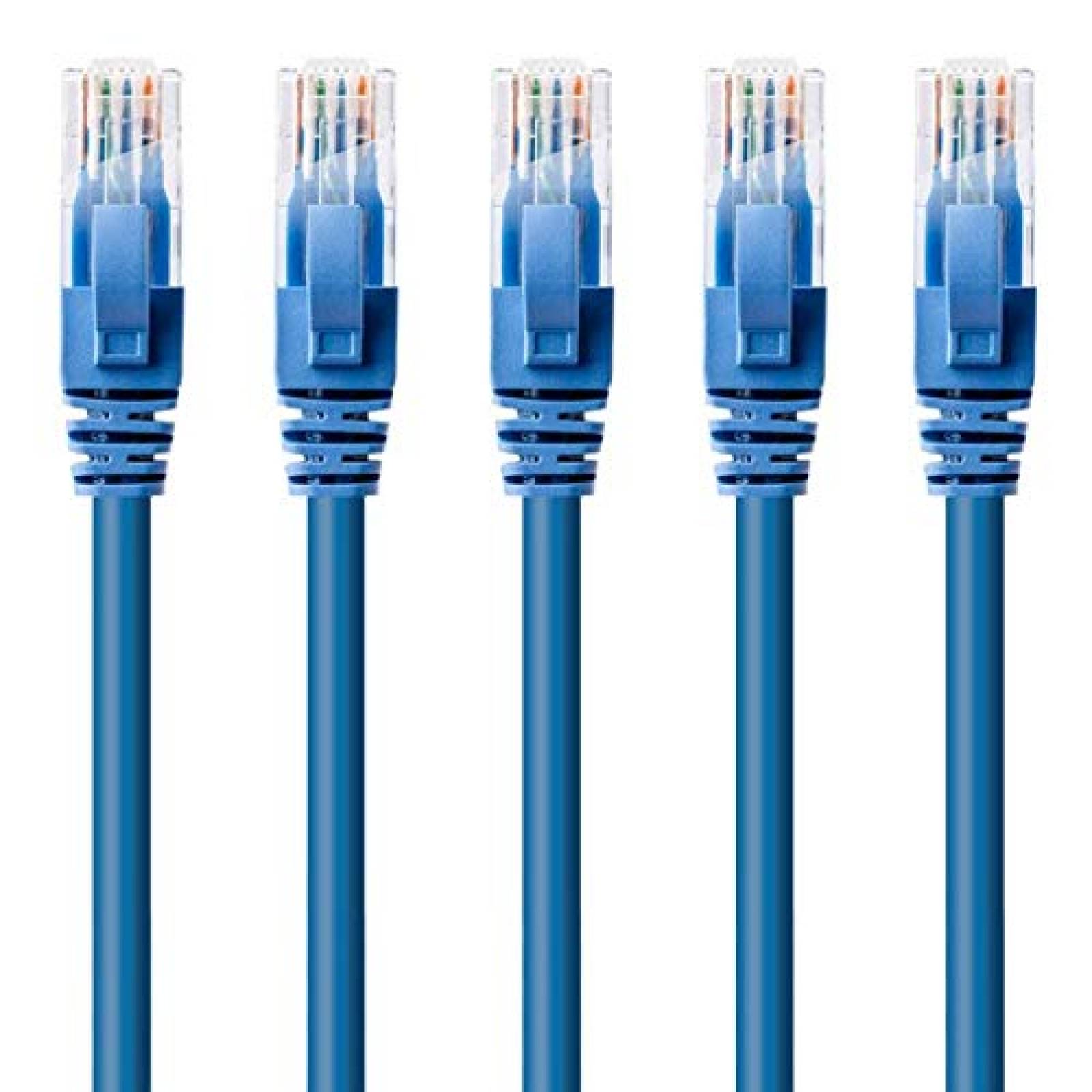 Cable Ethernet Cat 6 GESS Technologies de 7ft y 10Gbps -Azul