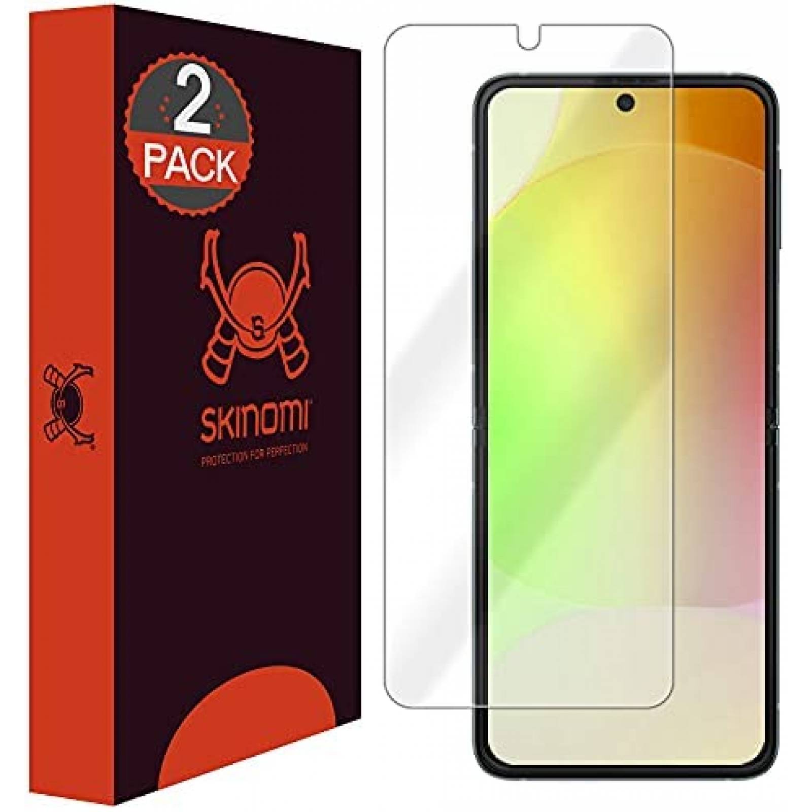 Protector de Pantalla Skinomi para Galaxy Z Flip 3 3 Pzs