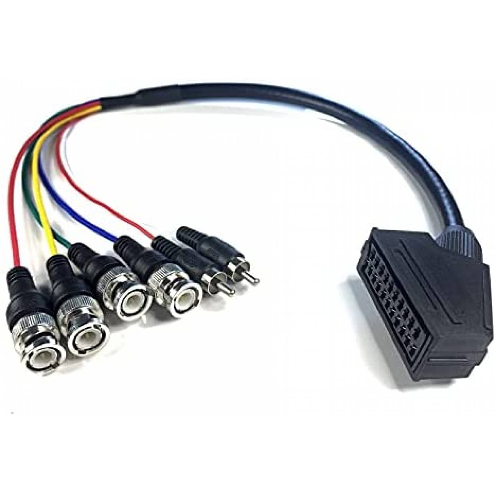 Cable RGB hembra para monitor Sony Omera SCART 1M -Negro