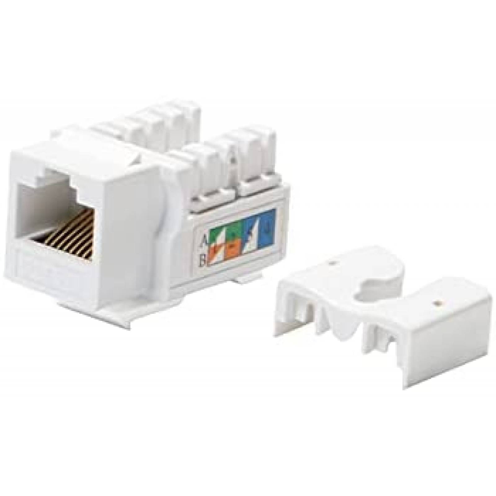 Conector Ethernet UKYEE RJ45 10 pzs para cable Cat5/Cat6