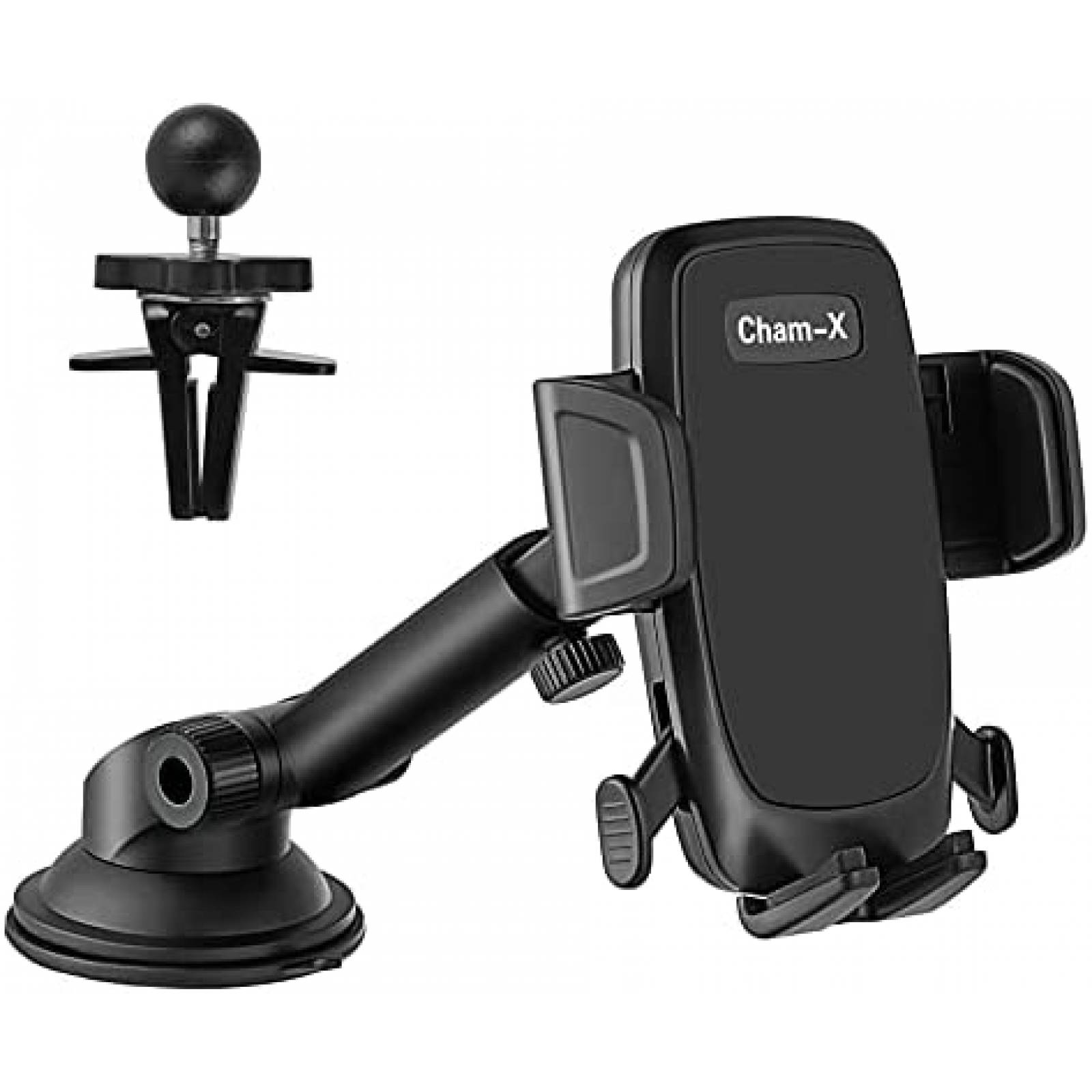 Soporte Cham X Universal Para Celular 4.9'' a 7'' -Negro