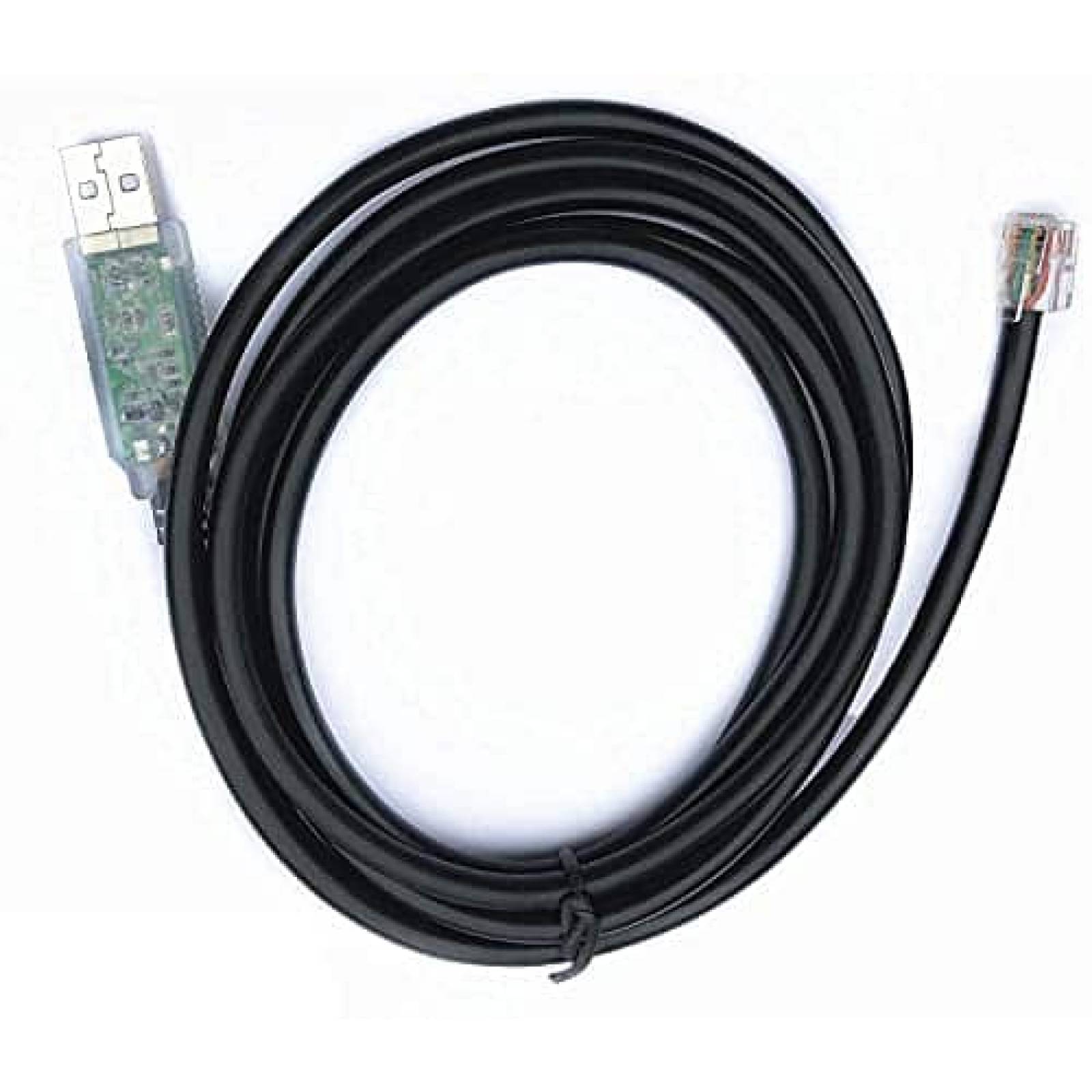 Cable USB a RS232 EZSync 726 6ft para porgramacion -Negro