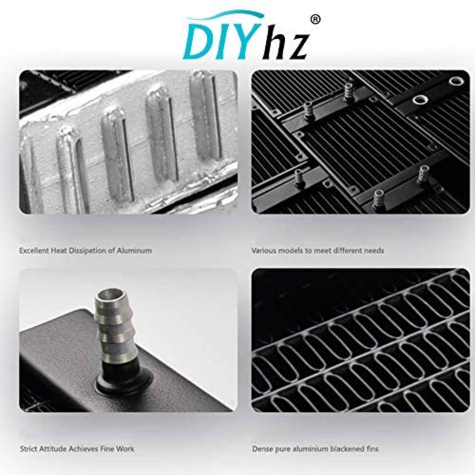 Radiador de refrigeracion por agua para computadora DIYhz