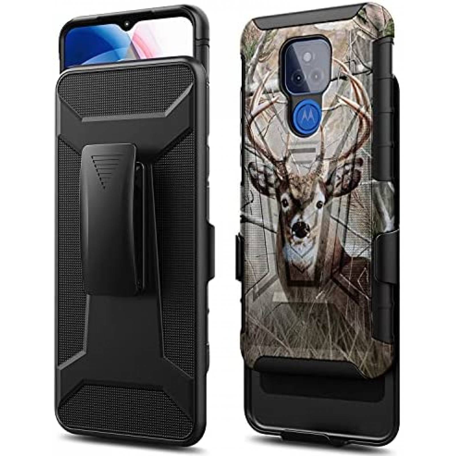 Carcaza smartphone NZND Moto G Play 2021 Vidrio Templado