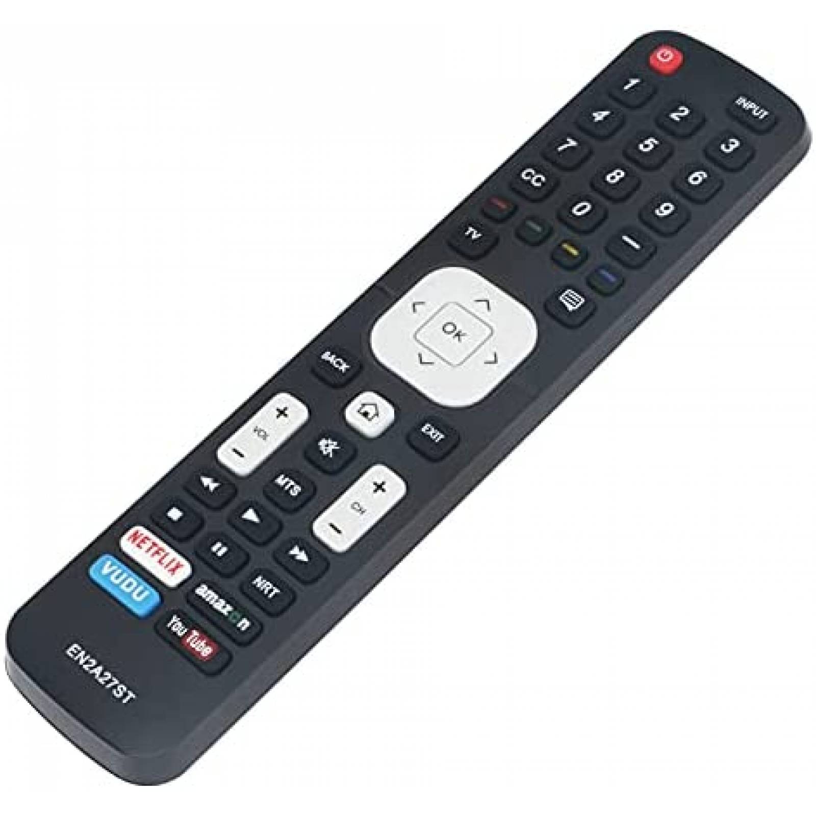 Control Remoto PerFascin EN2A27ST para Smart TV Sharp -Negro