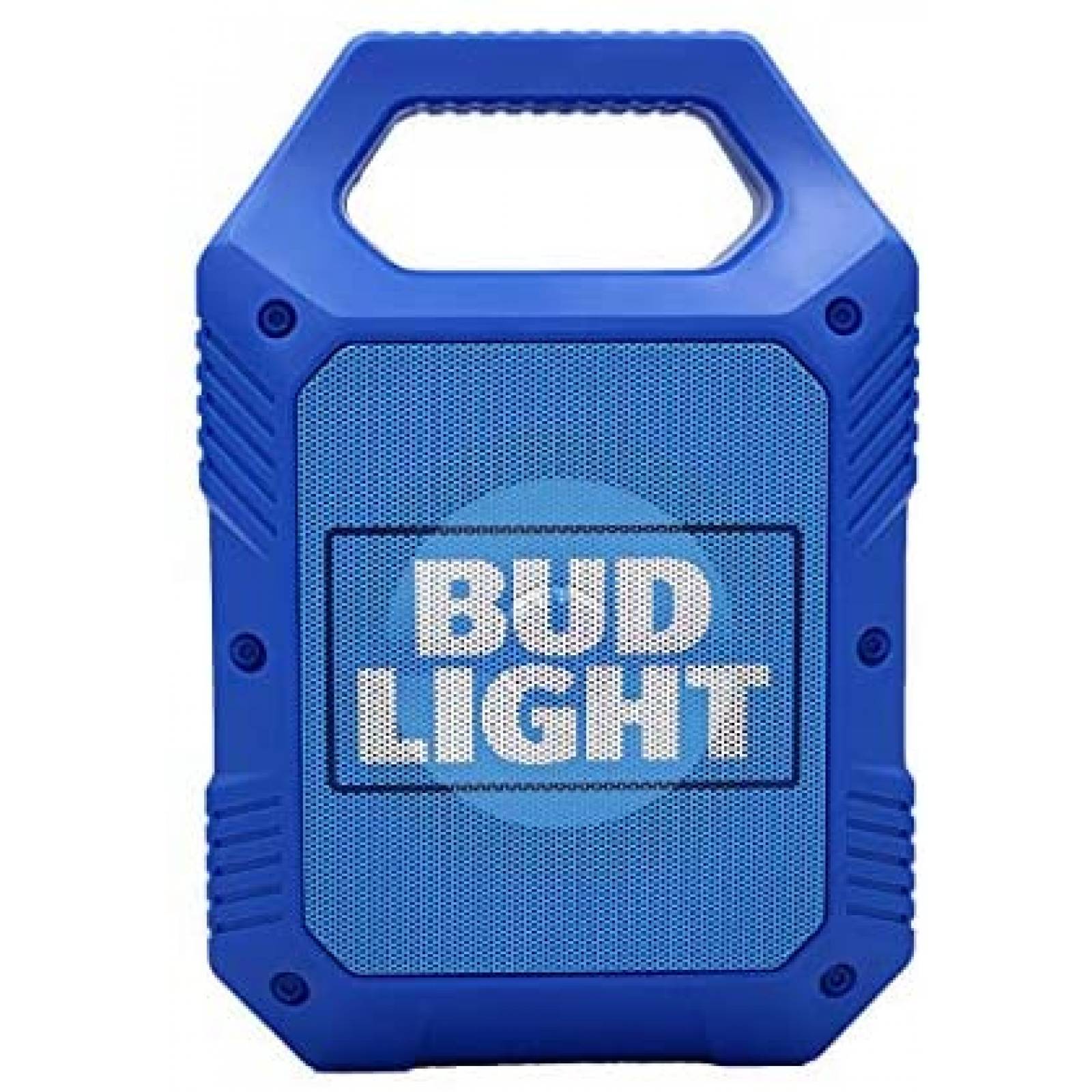 Bocina Portatil Budweiser Bud Light de 1200mah -Azul