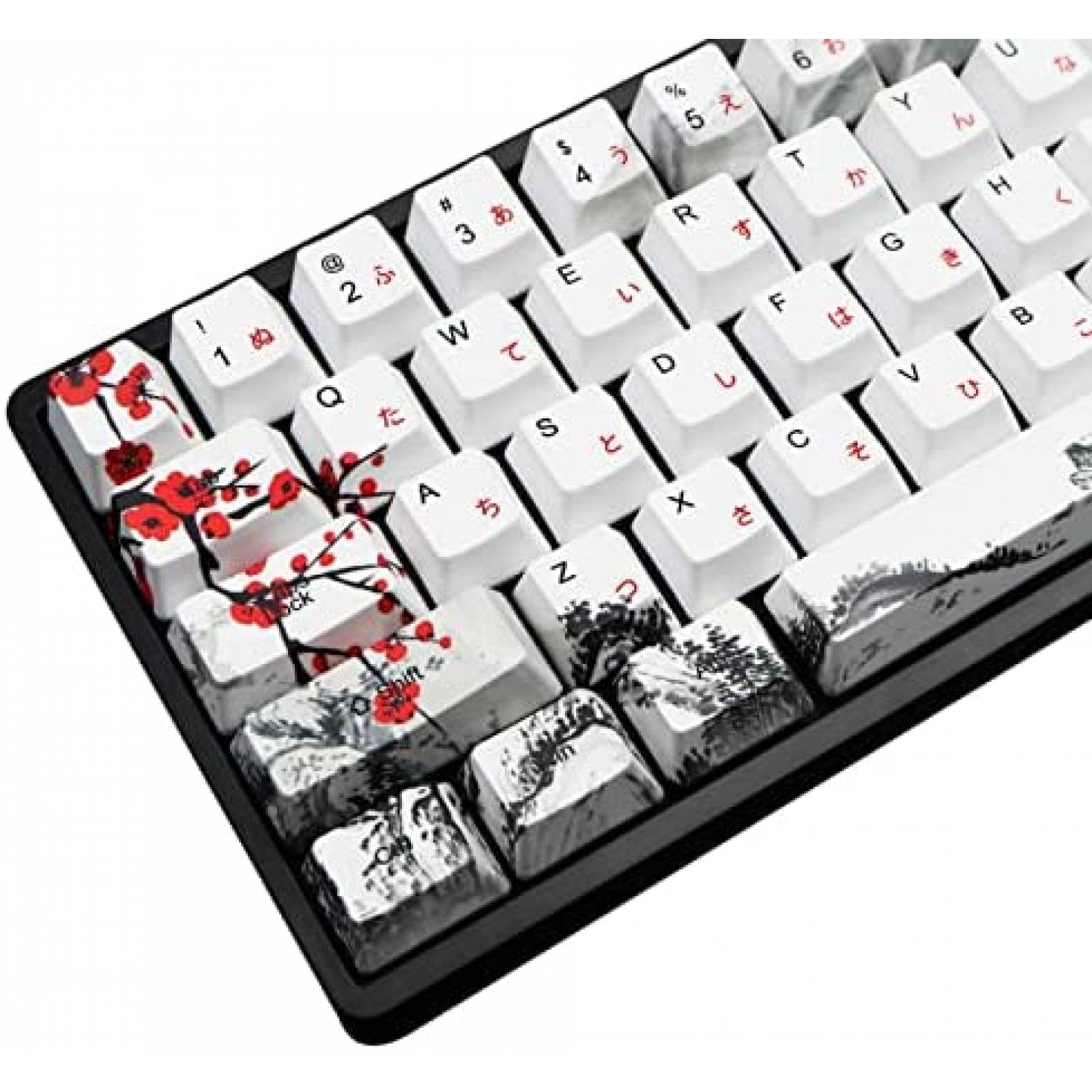 Teclas para Teclado MOLGRIA para Teclado RK68/RG68 -Negro