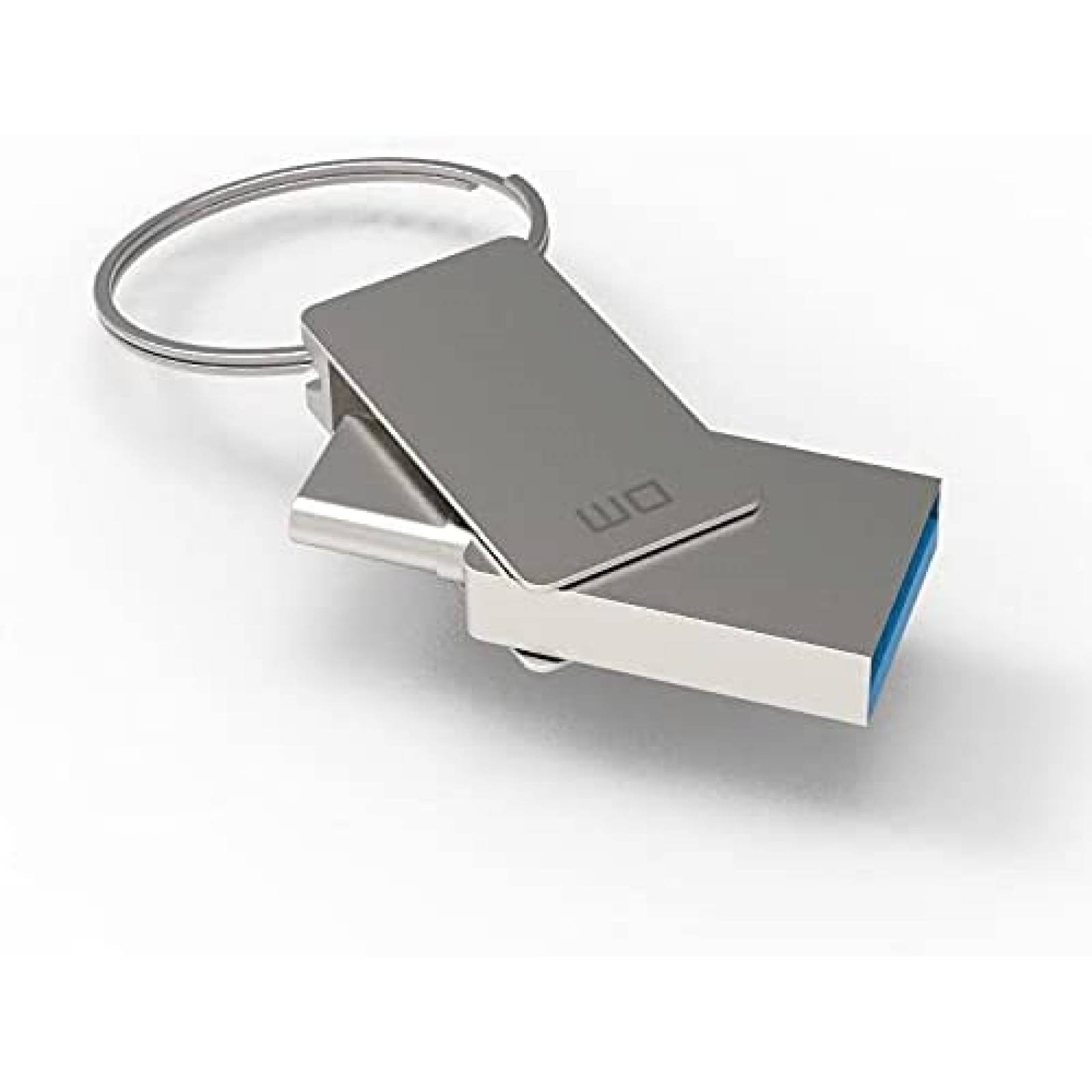 Unidad flash USB Dynon Metrics de 128gb 2 en 1 -Plateado