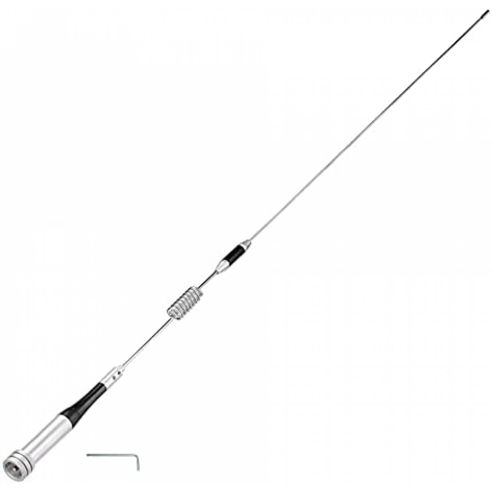 Antena para Radio BINGFU PL259 VHF UHF 136-174MHz -Plata