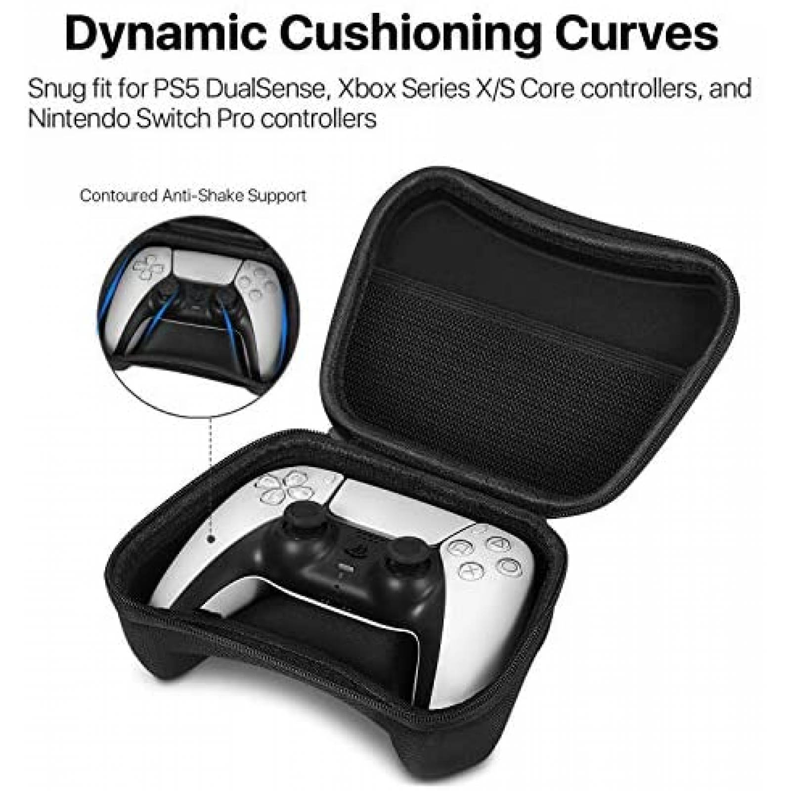 Funda para control ps5 TNP Products contra agua -Negro