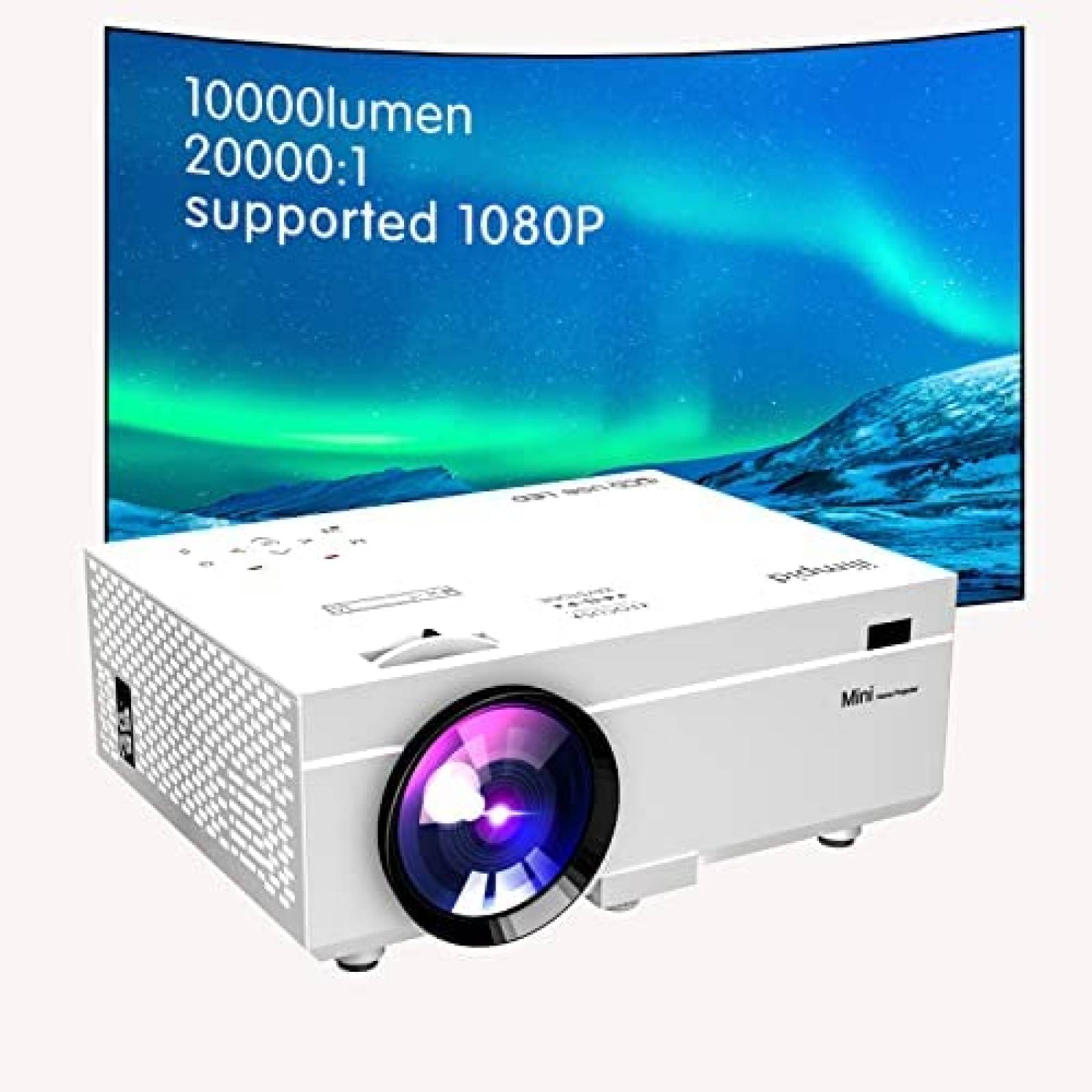 Mini Proyector ILIMPID FullHD 1080P Multicompatibilidad