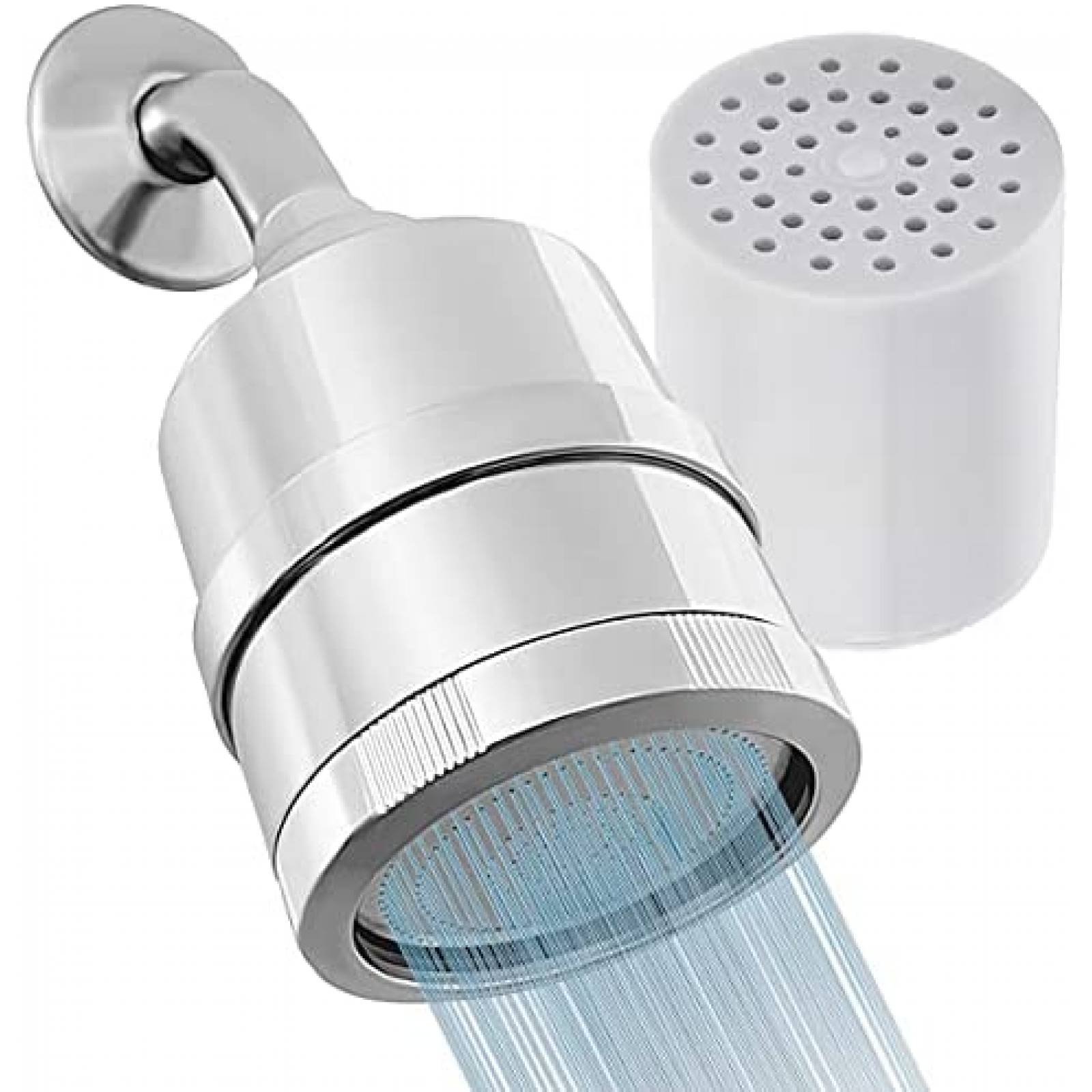 Regadera Aumentadora de Presion CASAHEAL con Filtro de Agua