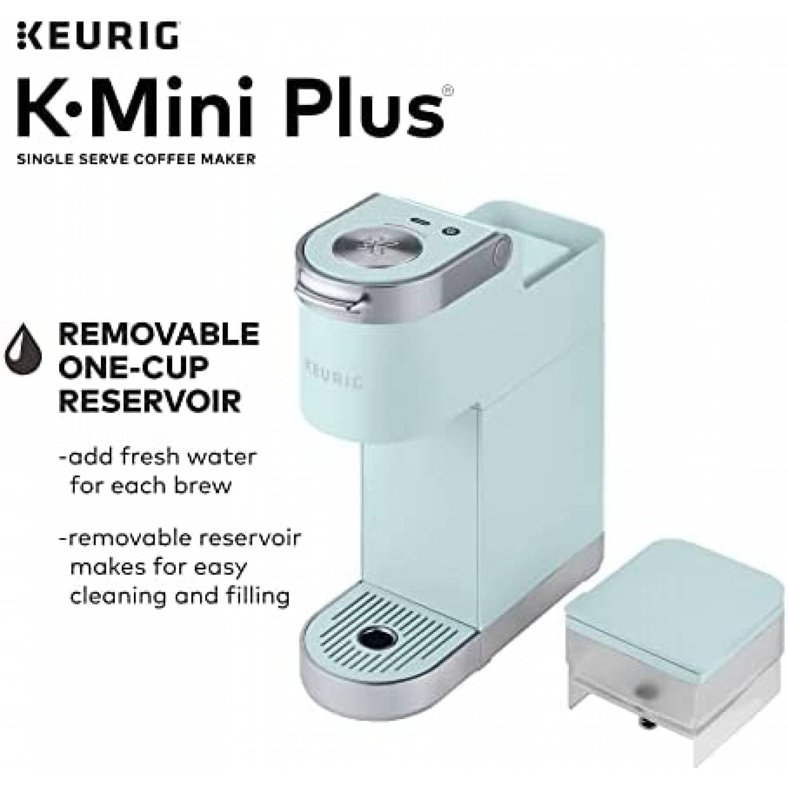 Cafetera de una Sola Porcion Keurig K-Mini Plus 355 ml.