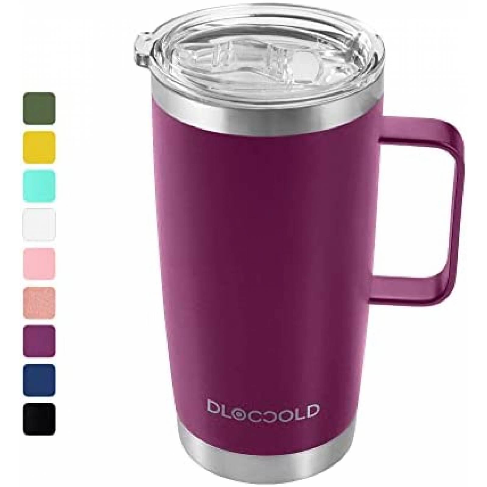 Termo con Tapa DLOCCOLD 600 ml con Mango de Acero Inoxidable