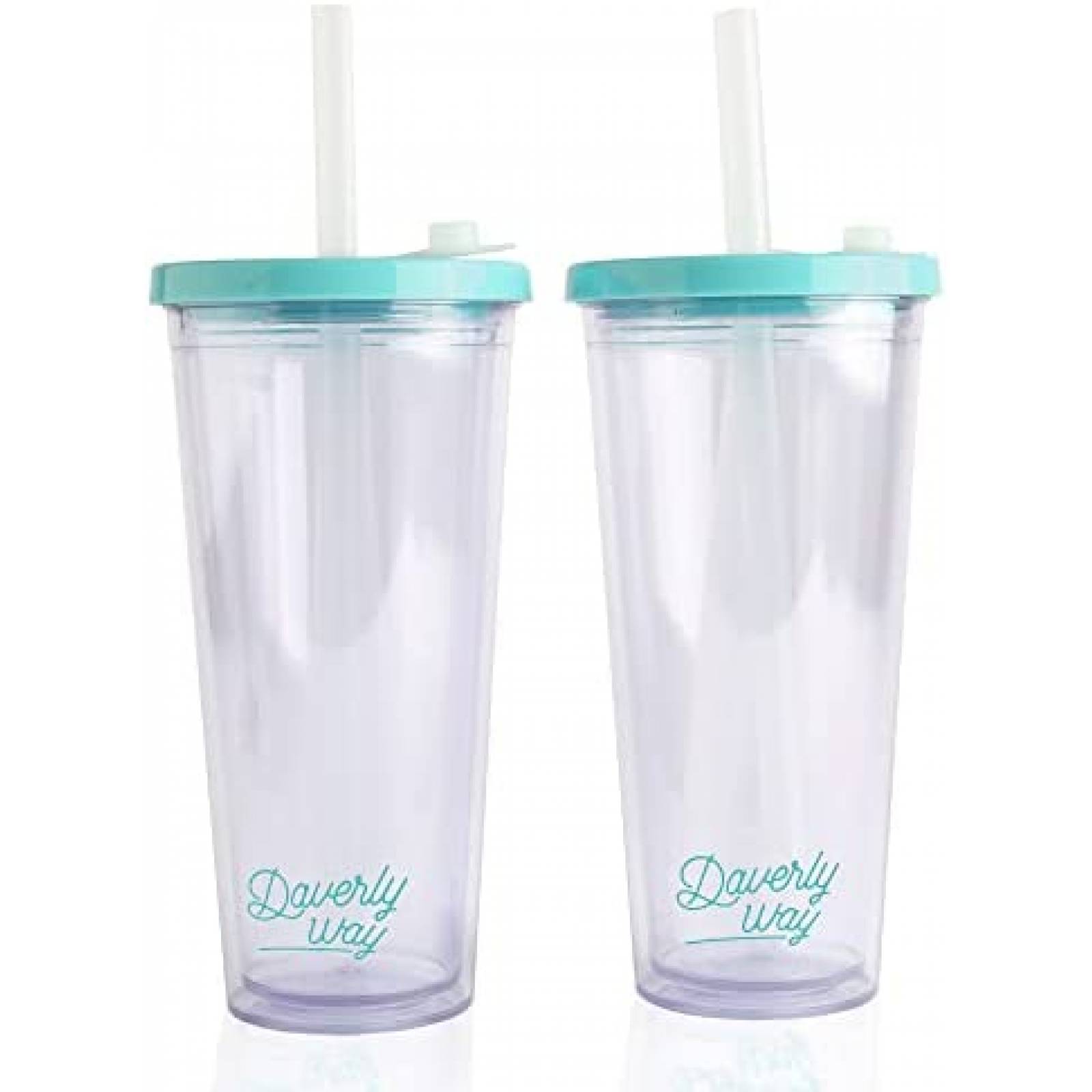 Termos con Popote y Tapa Daverly Way 710ml de Plastico